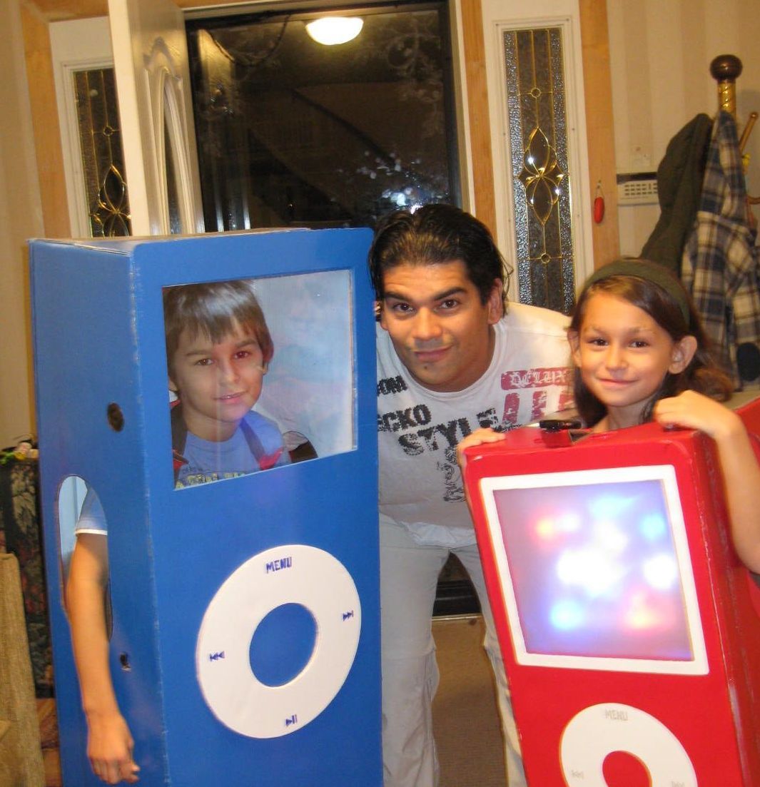 Ipod Costume Duct Tape