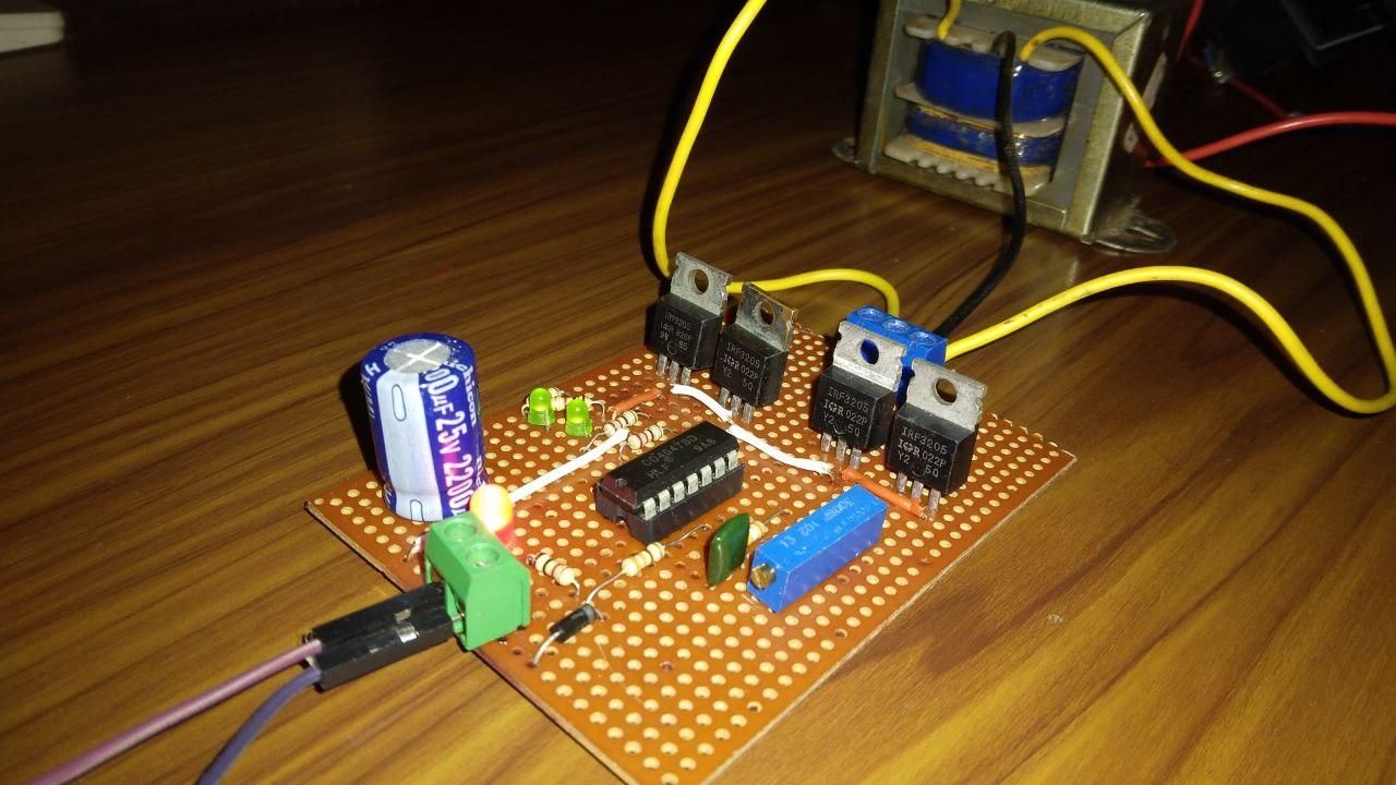DIY Simple Inverter 12V to 230V : 5 Steps - Instructables