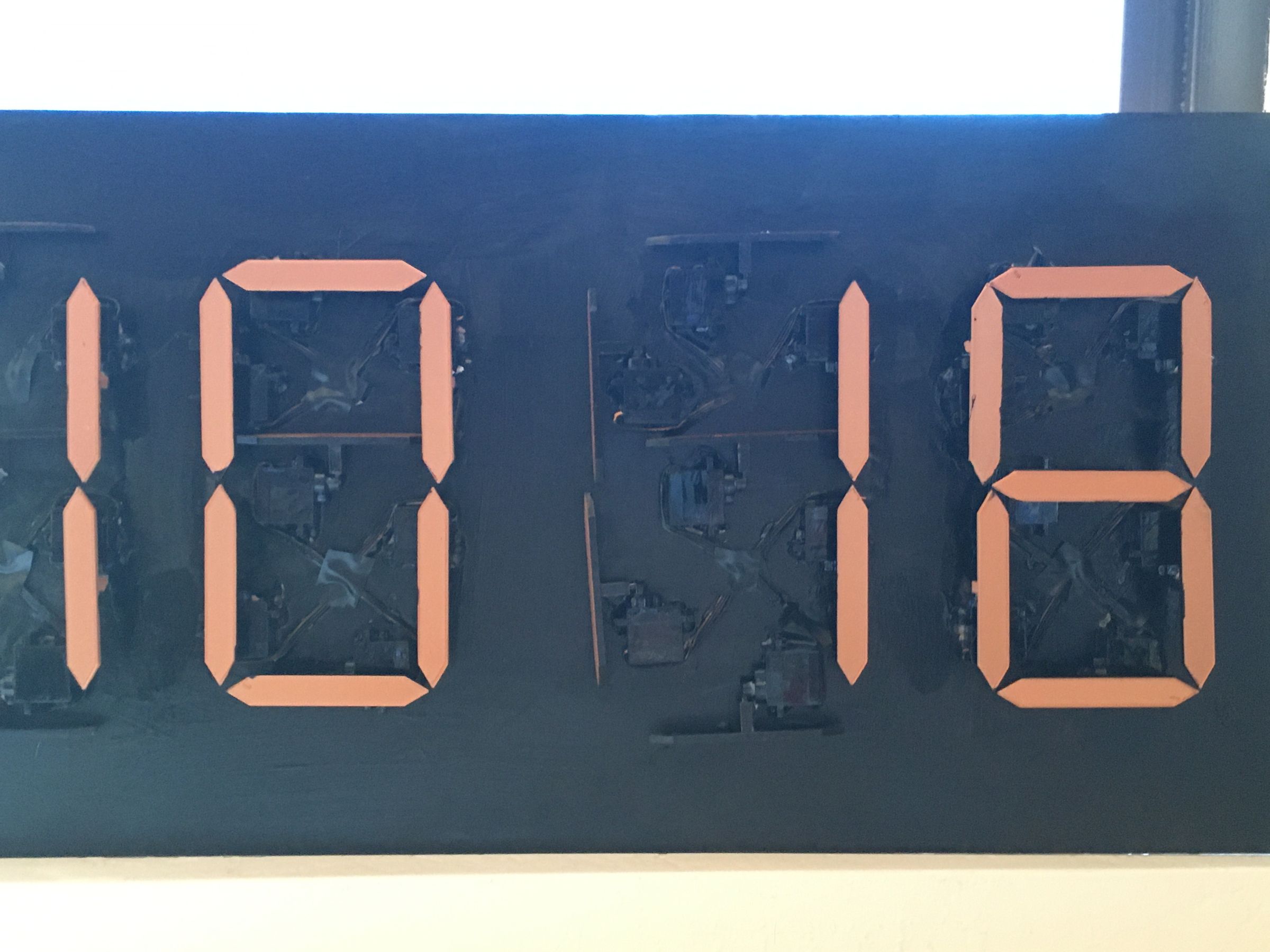 Mechanical Seven Segment Display Clock : 7 Steps (with Pictures ...
