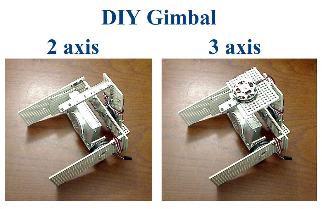 Brushless Gimbal With Arduino 4 Steps With Pictures Instructables