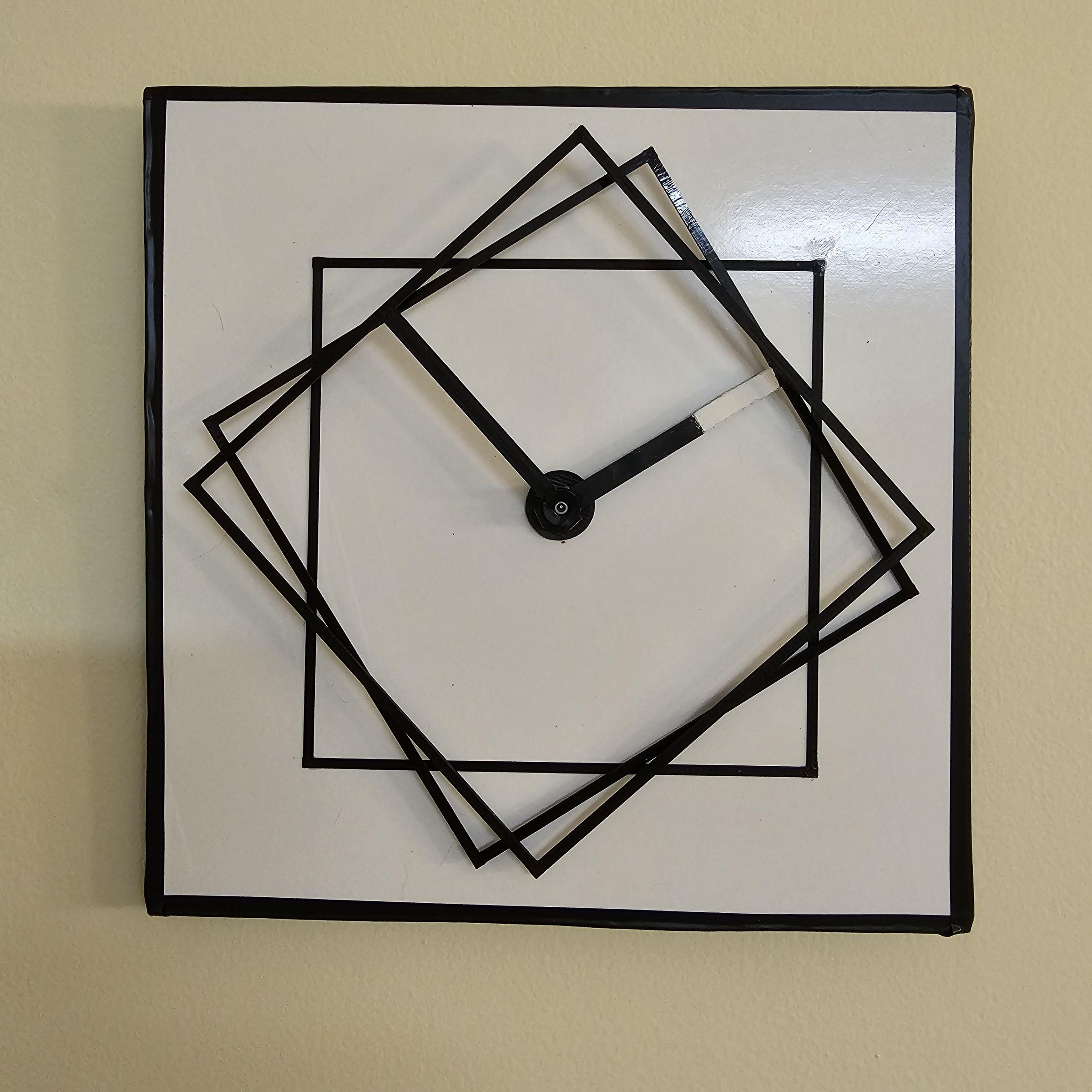 Geometric Clock : 4 Steps (with Pictures) - Instructables