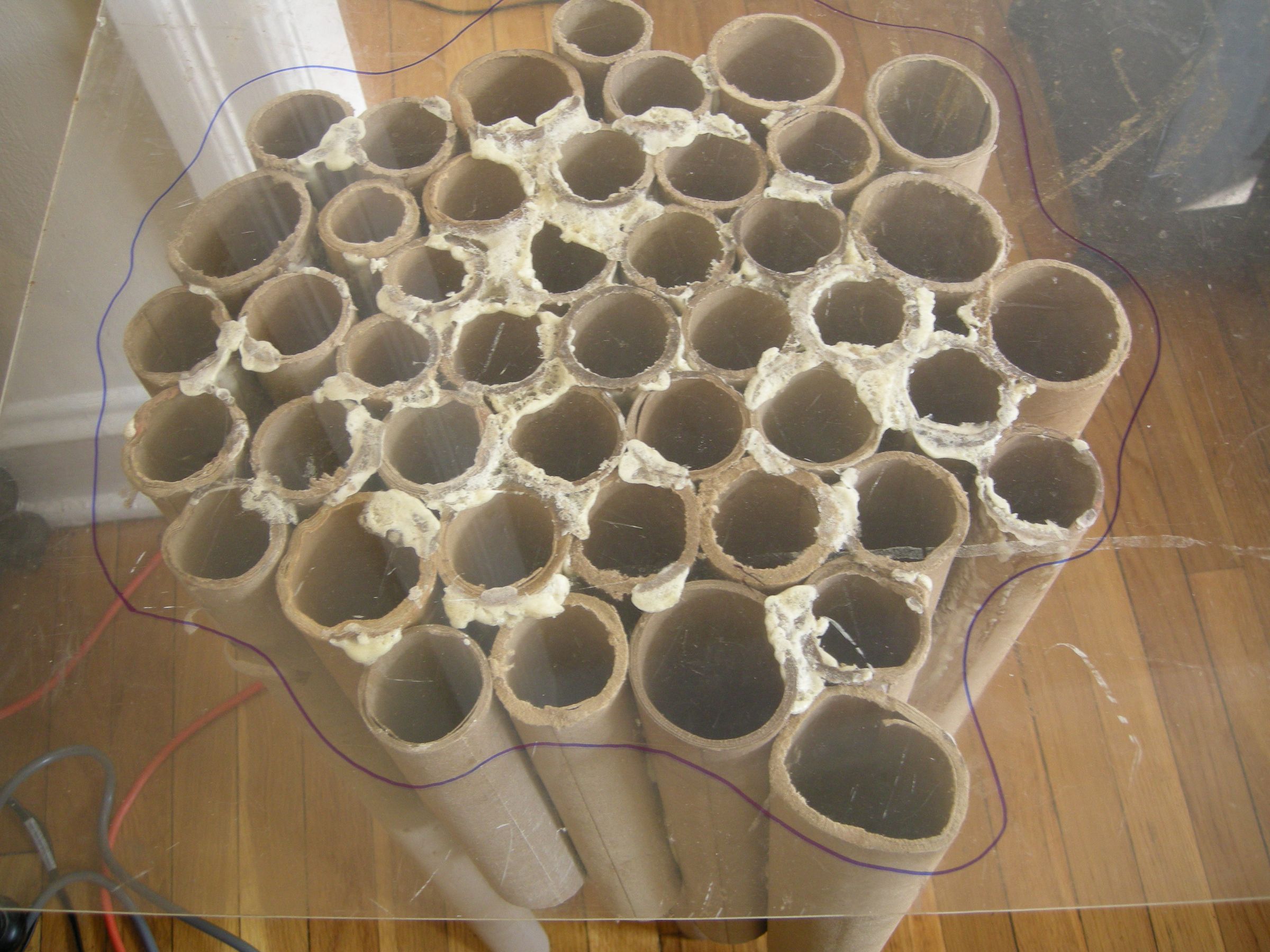 Pipe-organ-inspired Cardboard Tube Table : 6 Steps - Instructables