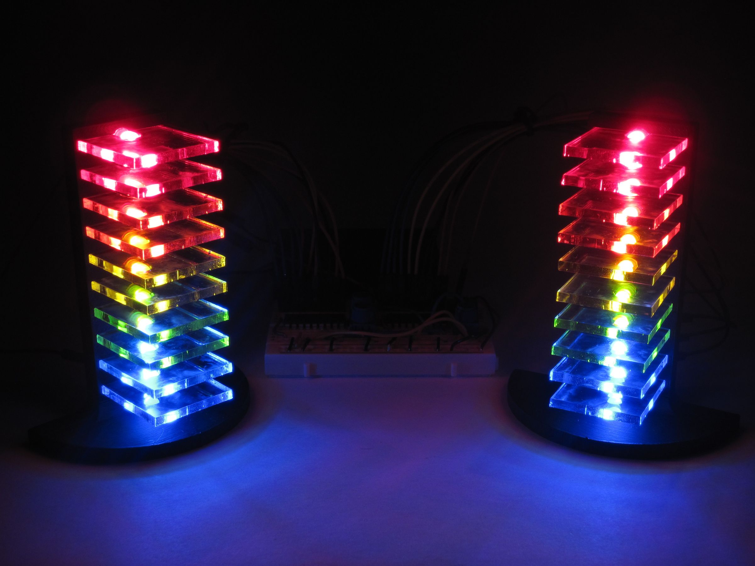 Mini LED Volume Towers (VU Meters) : 13 Steps (with Pictures ...