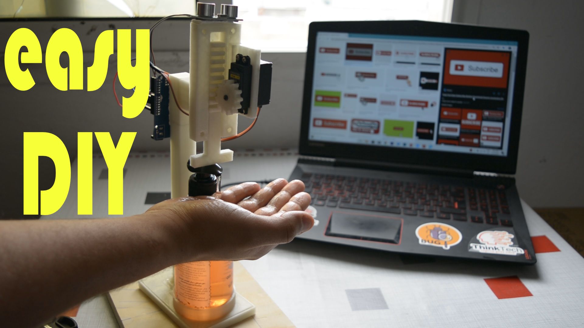 How to Make Automatic Soap Dispenser - 3D Printed !! : 6 Steps (with ...