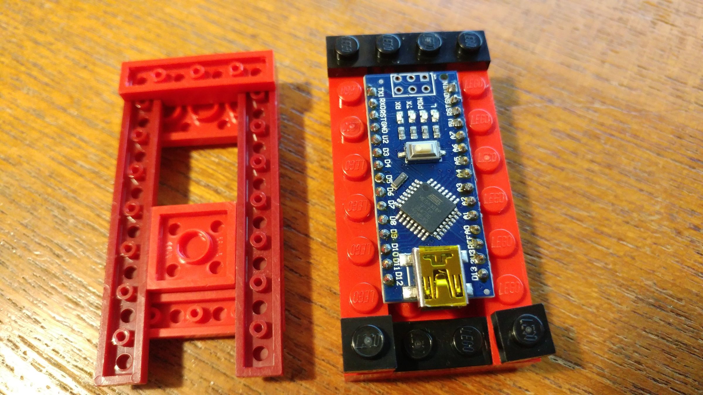 Lego Arduino Nano With Legs Housing : 4 Steps - Instructables