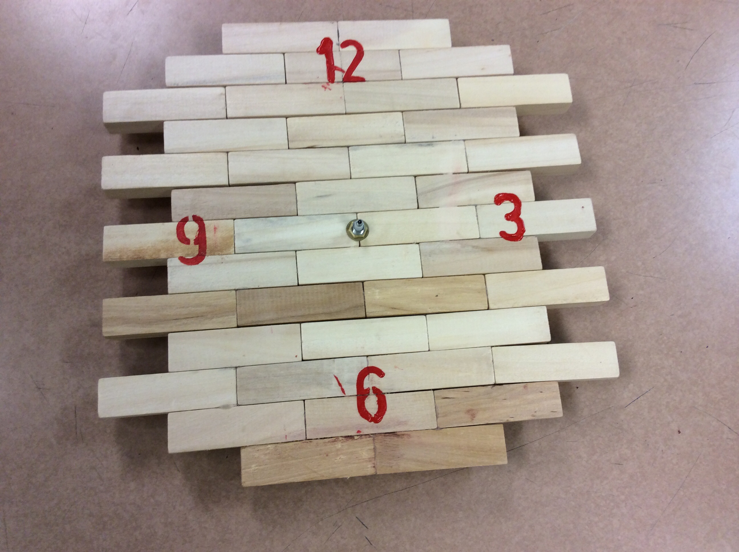 DIY Jenga Block Clock : 7 Steps - Instructables