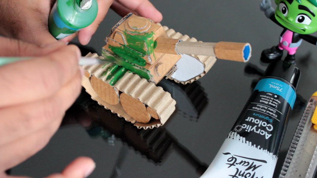 DIY Cardboard Tank : 7 Steps - Instructables