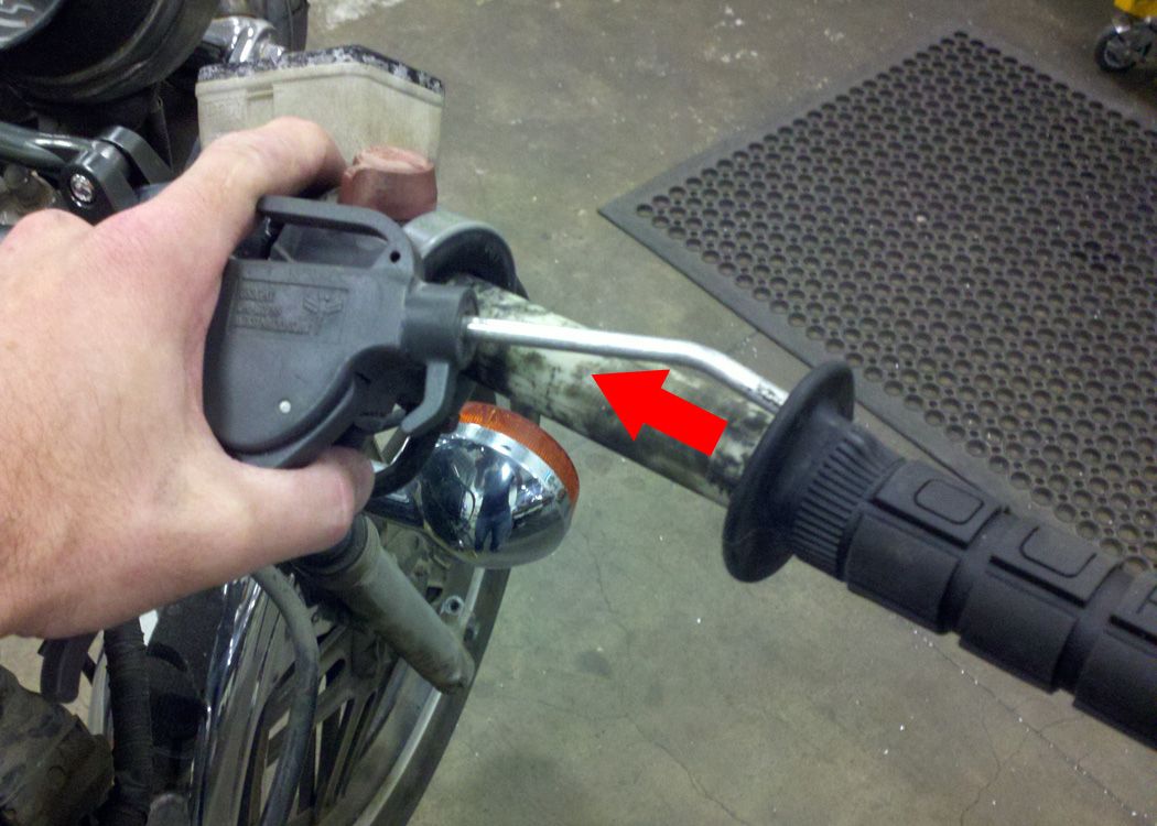 Changing Motorcycle Handlebars - Yes, It's That Ridiculously Simple ...