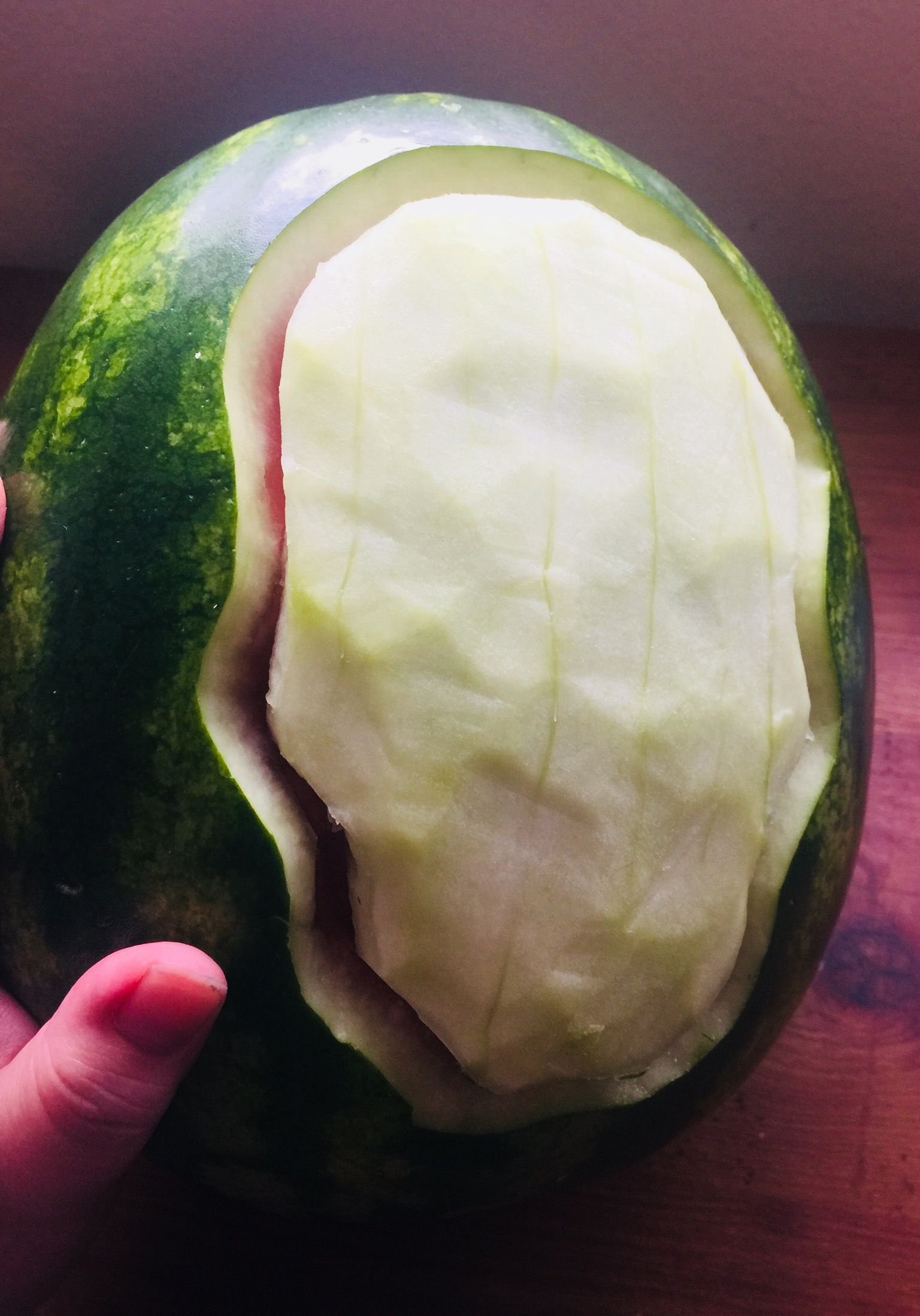 Skull & Crossbones Watermelon Carving : 14 Steps (with Pictures ...