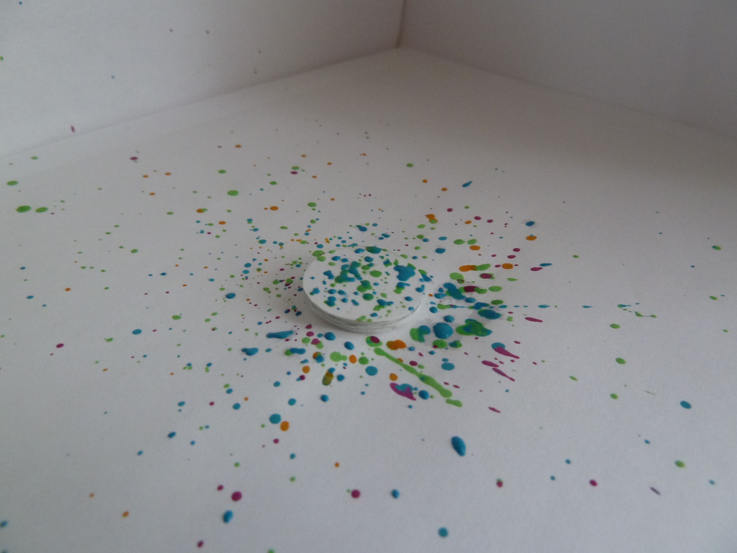 Splattered Paint Pendants : 10 Steps (with Pictures) - Instructables