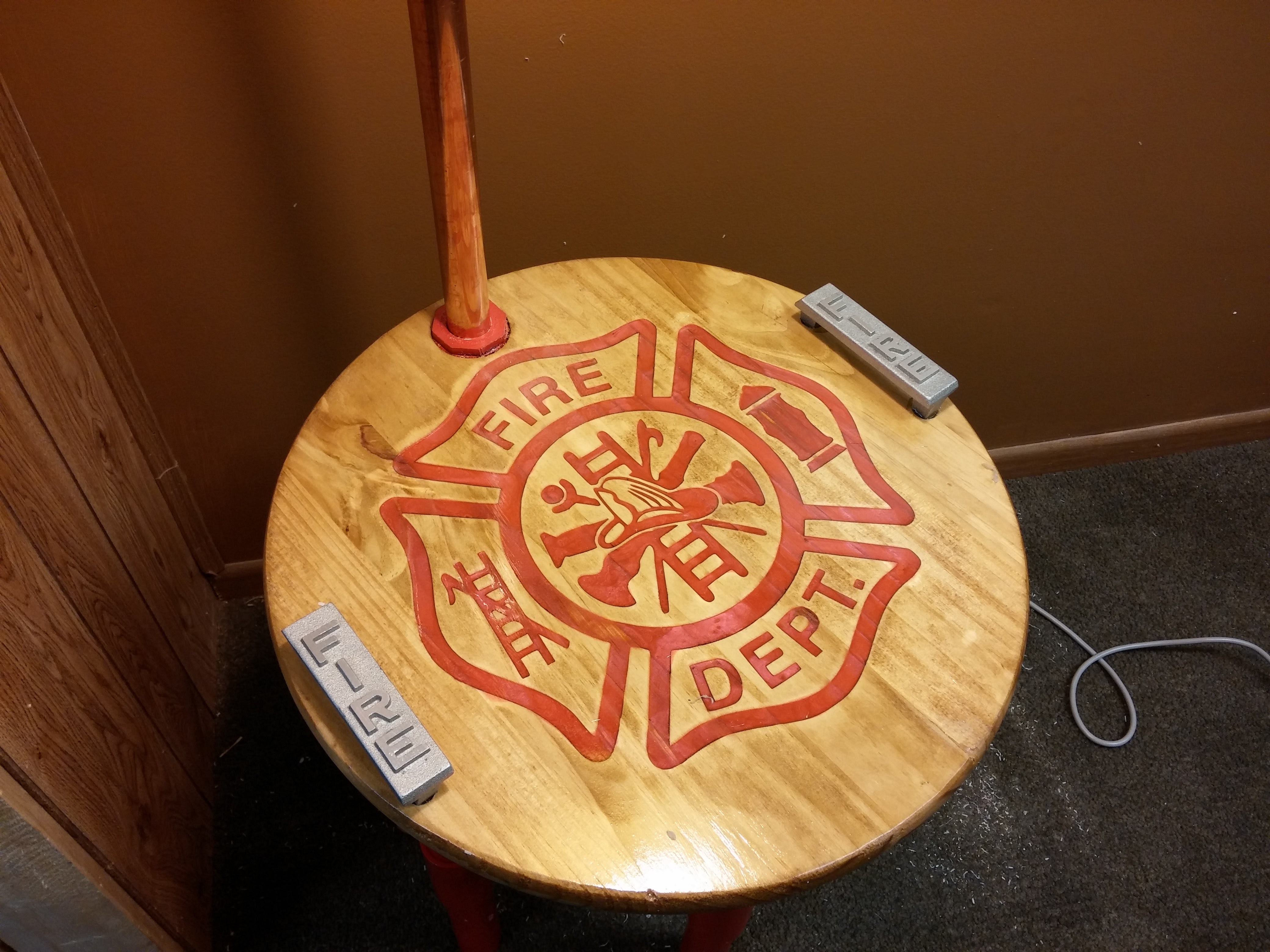 Firefighter Table and Lamp : 9 Steps (with Pictures) - Instructables