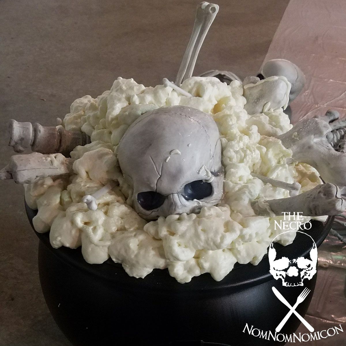 Halloween DIY: Glow in the Dark Smoking Cauldron : 10 Steps (with ...