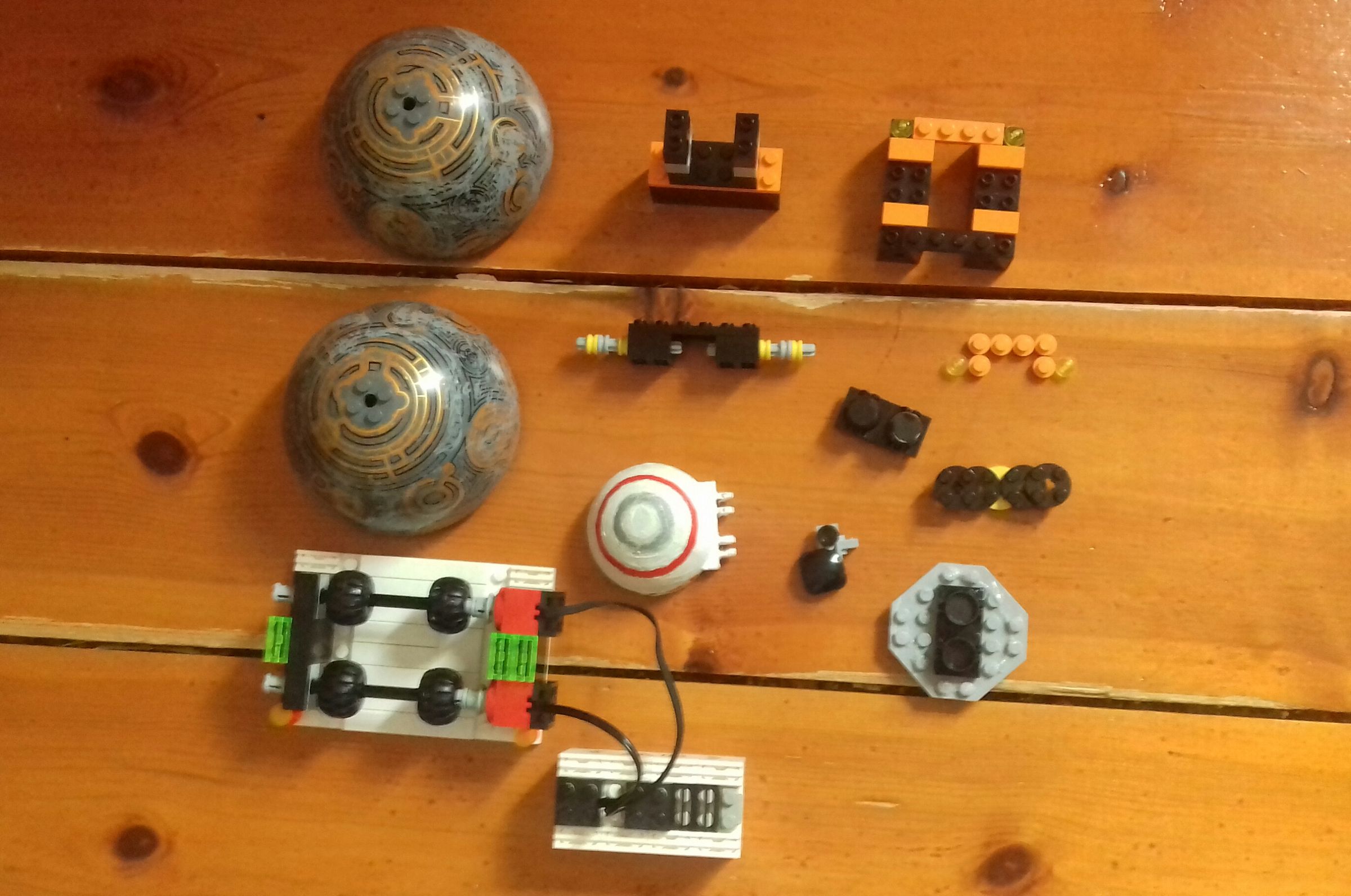 How to Build a Lego BB8, With a Motorized Lego Platform : 3 Steps (with ...