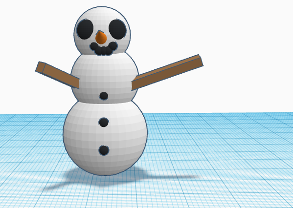 Basic 3d Snowman : 4 Steps - Instructables