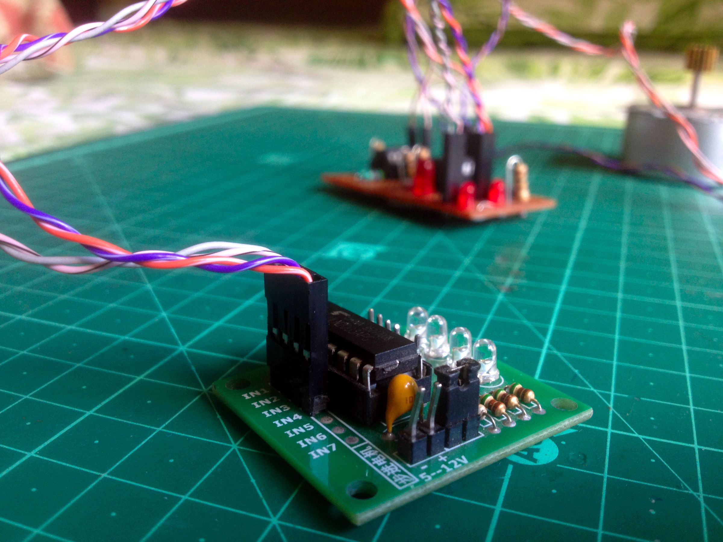 Stepper Motor Controlled Stepper Motor Without Microcontroller(V2) : 9 Steps (with Pictures ...