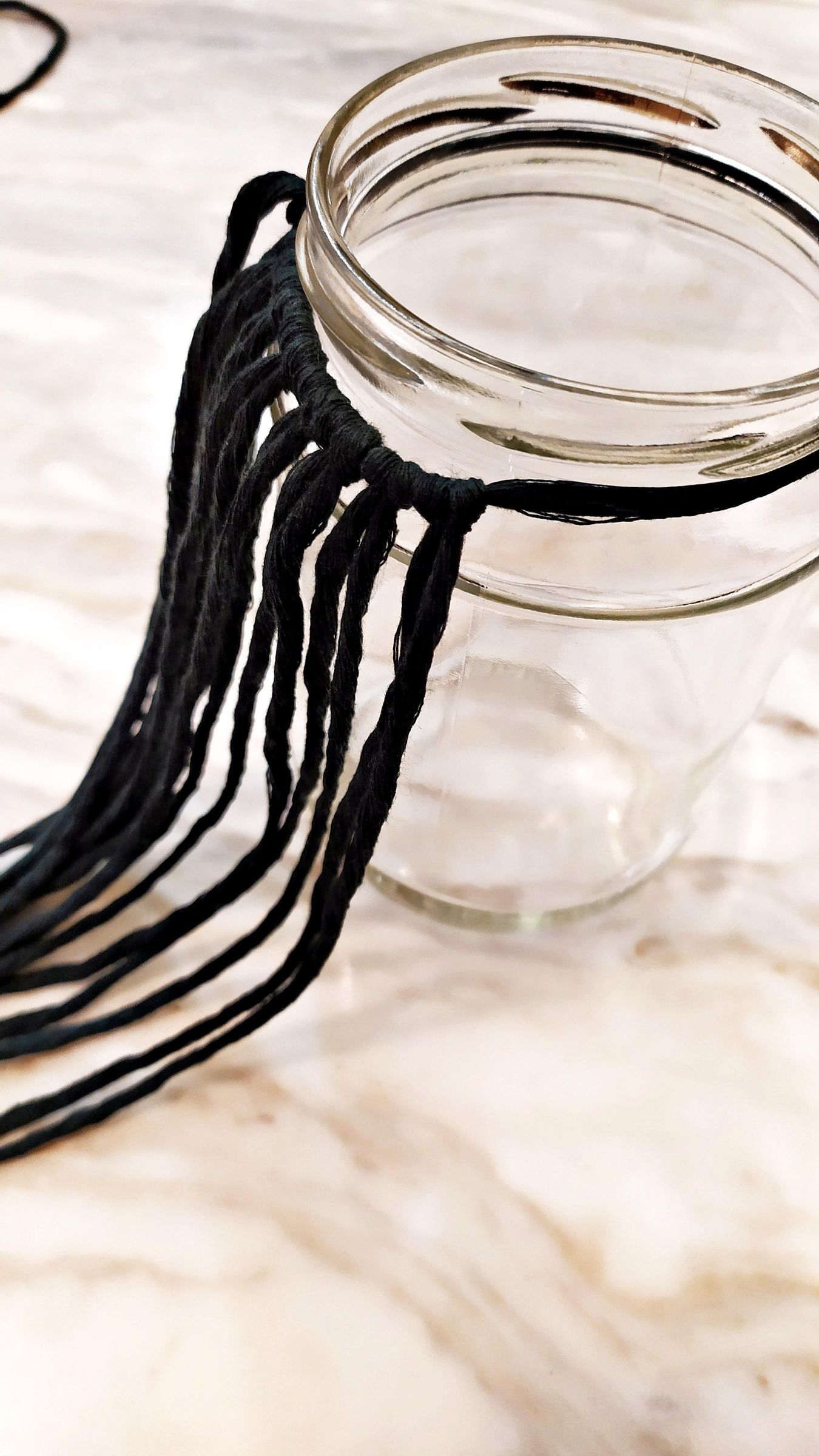 Bohemian Macrame Jar : 9 Steps (with Pictures) - Instructables