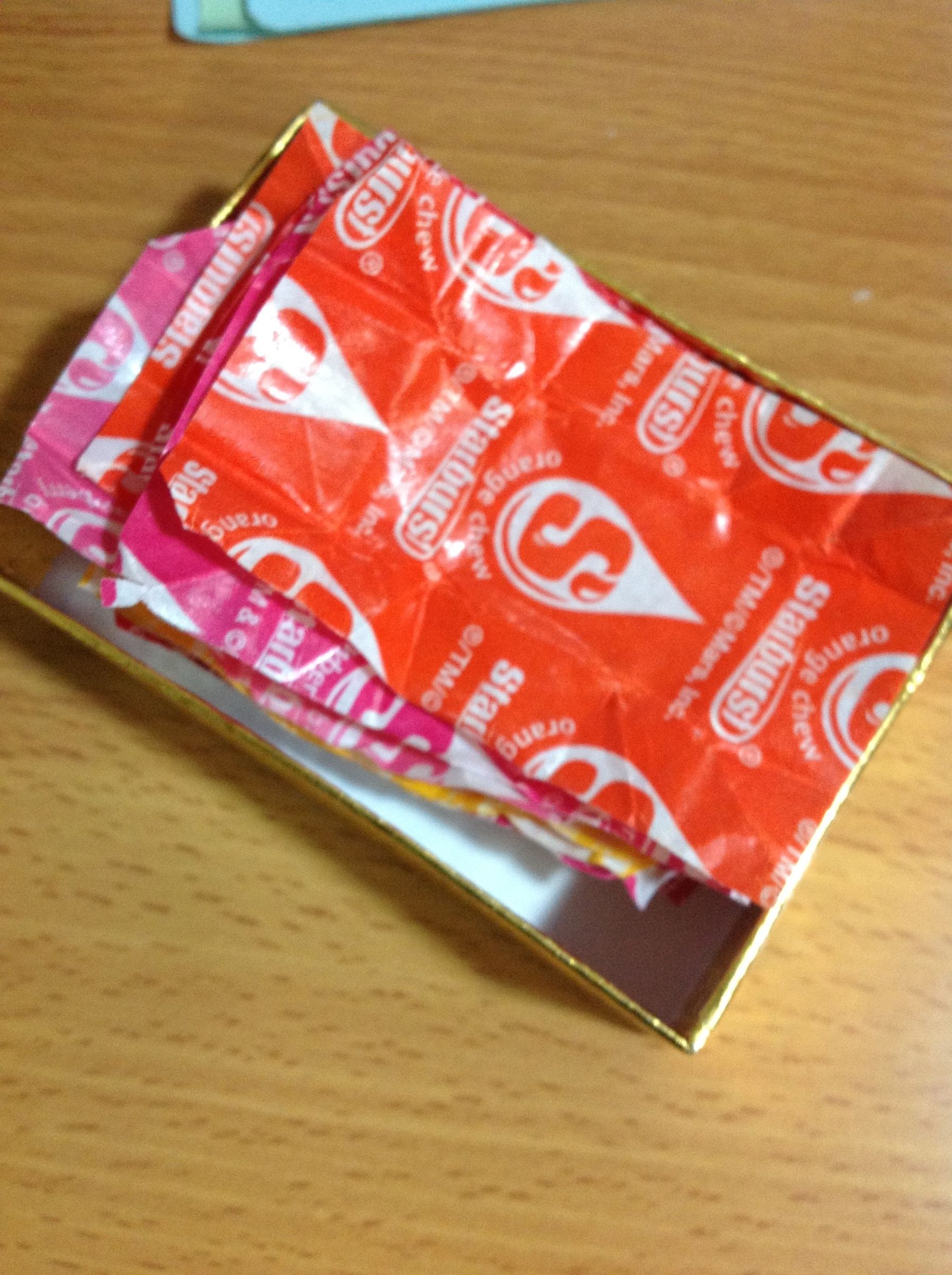 Wrappers Starburst Candy Make A Starburst Wrapper Chain : 9 Steps