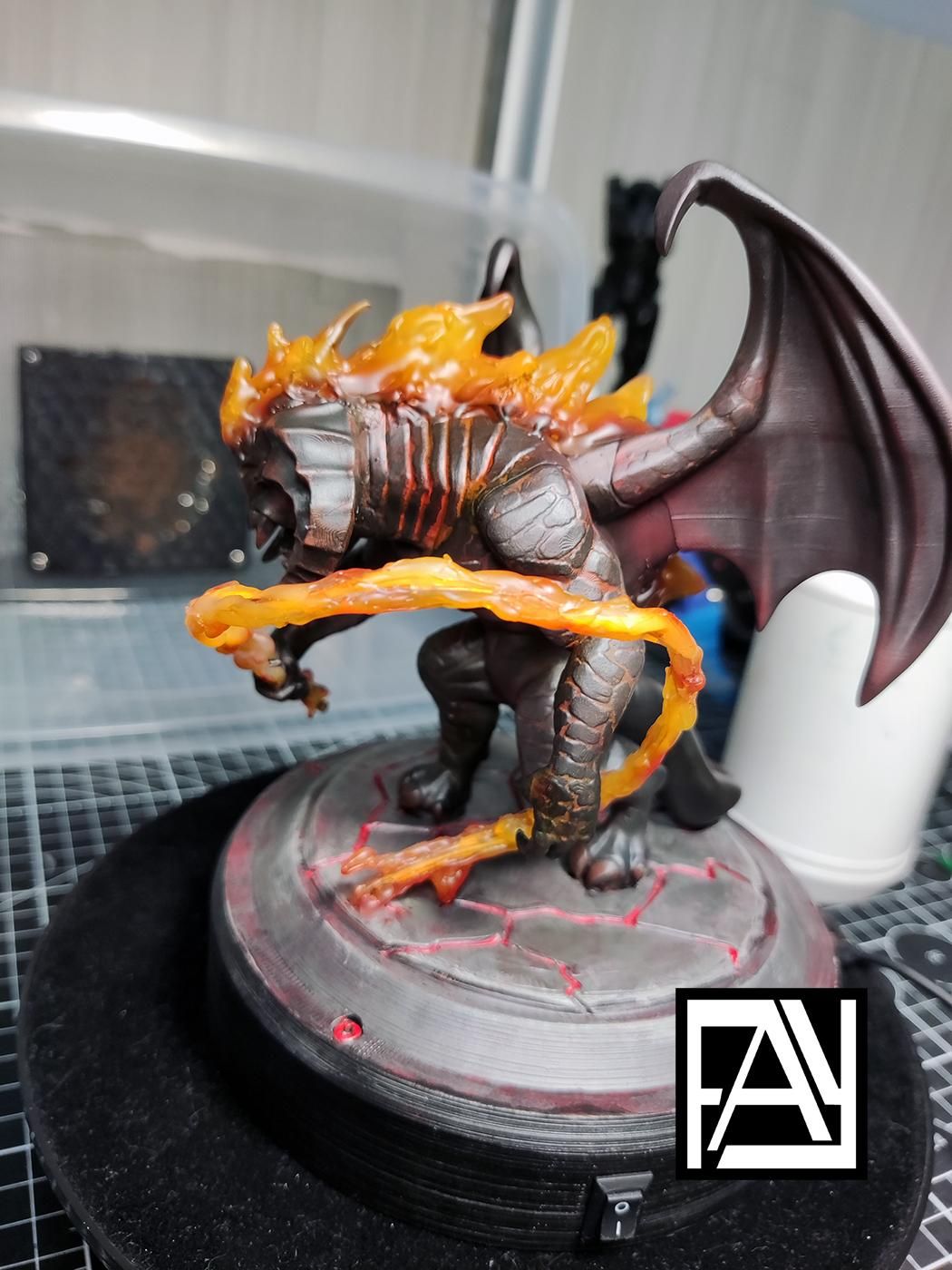 Balrog Glowing Flames : 9 Steps (with Pictures) - Instructables