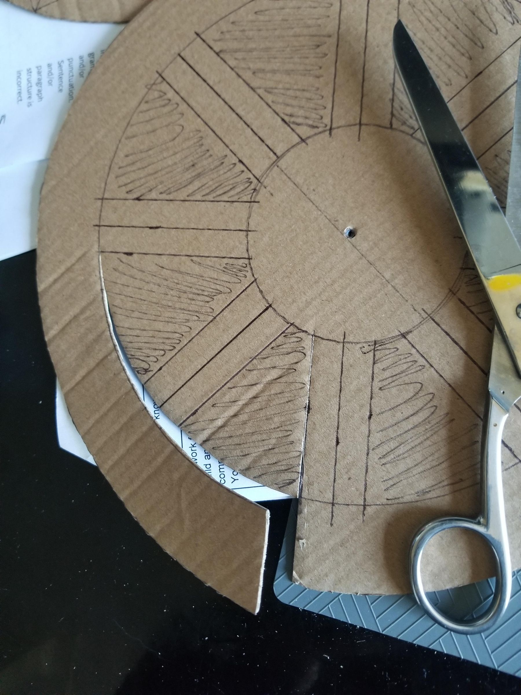 Cardboard Ferris Wheel - Learning From Home Project : 21 Steps (with ...