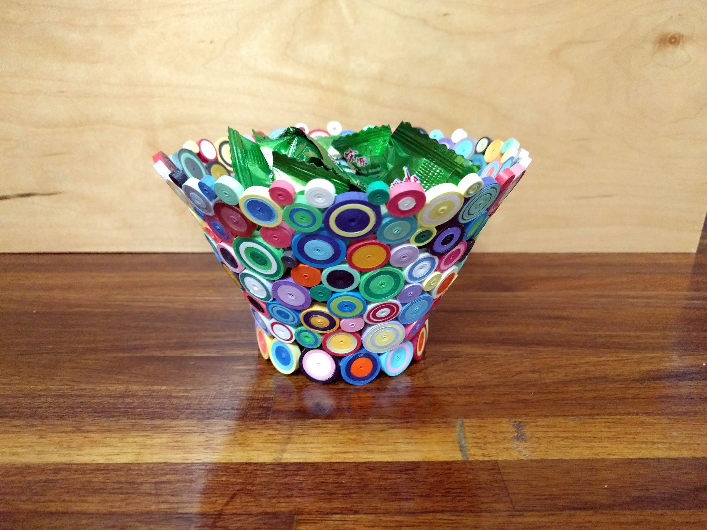 How to Make a Quilled Paper Bowl : 5 Steps (with Pictures) - Instructables