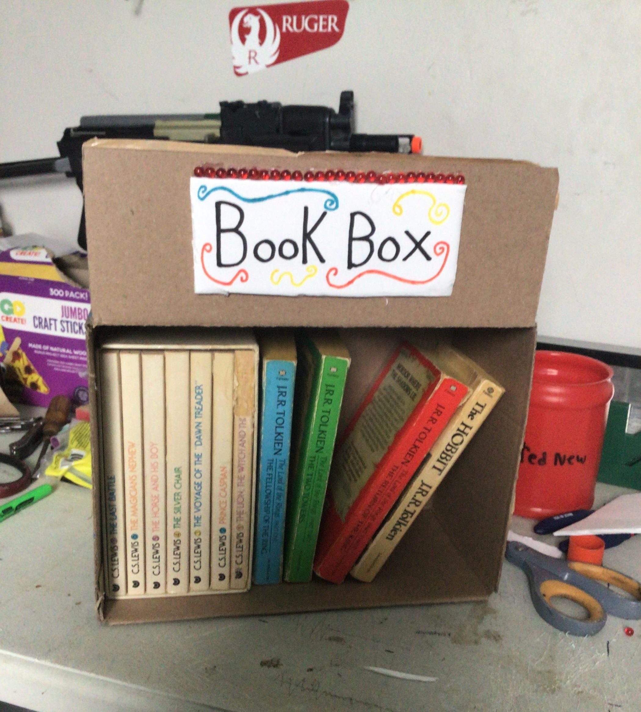 Recycled Book Box! - Instructables