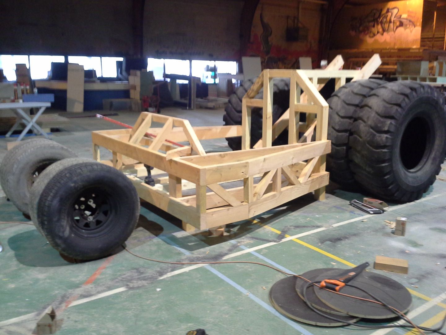 Homemade Batman Tumbler