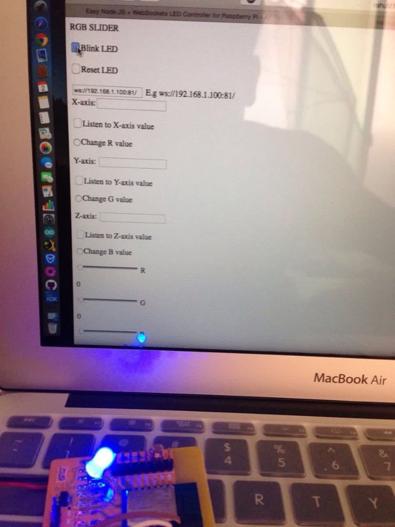 Esp8266 Websocket Server Rgb Led Controller 4 Steps Instructables