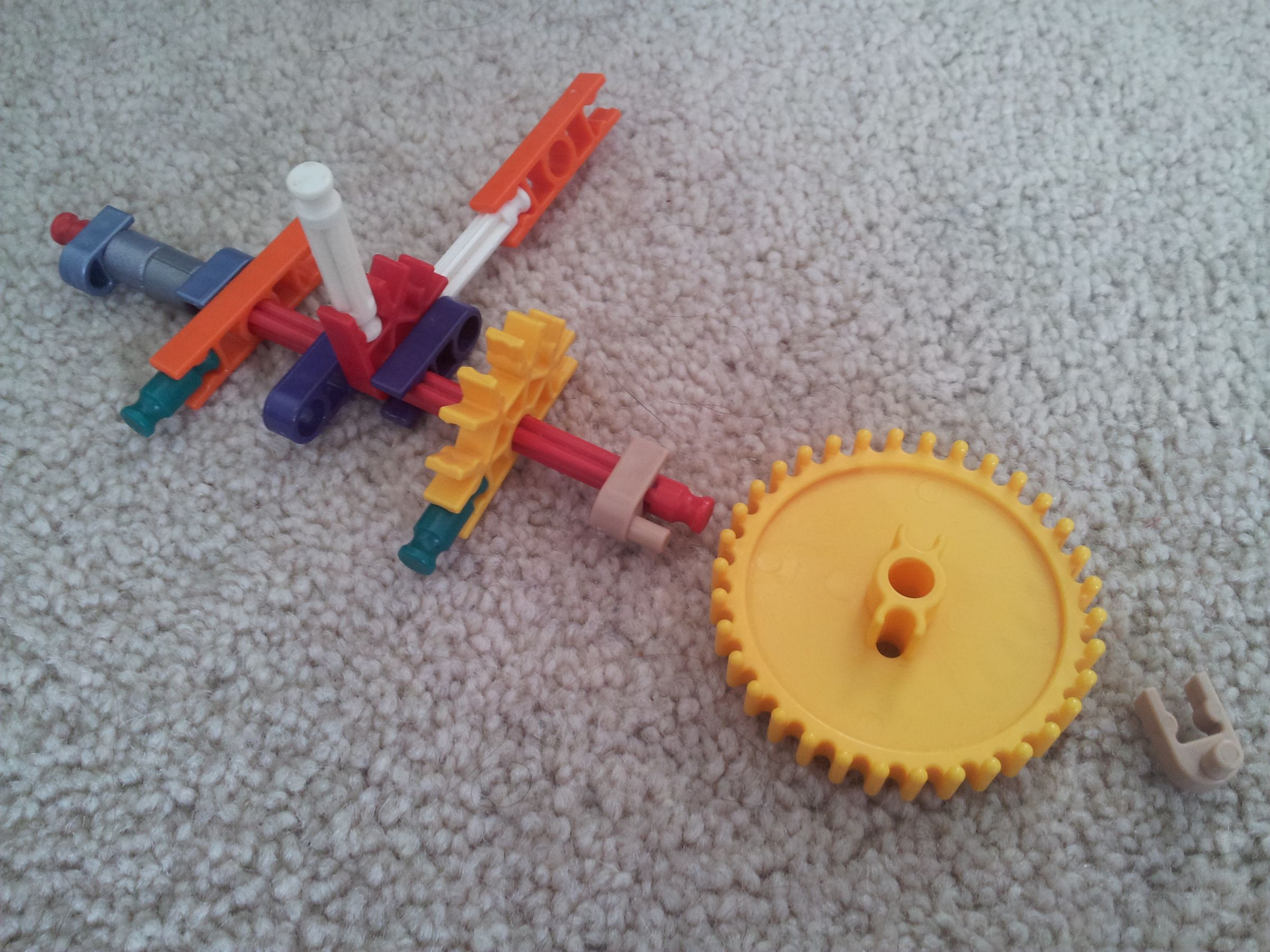 Knex Manual/Motor Gear Box : 7 Steps - Instructables