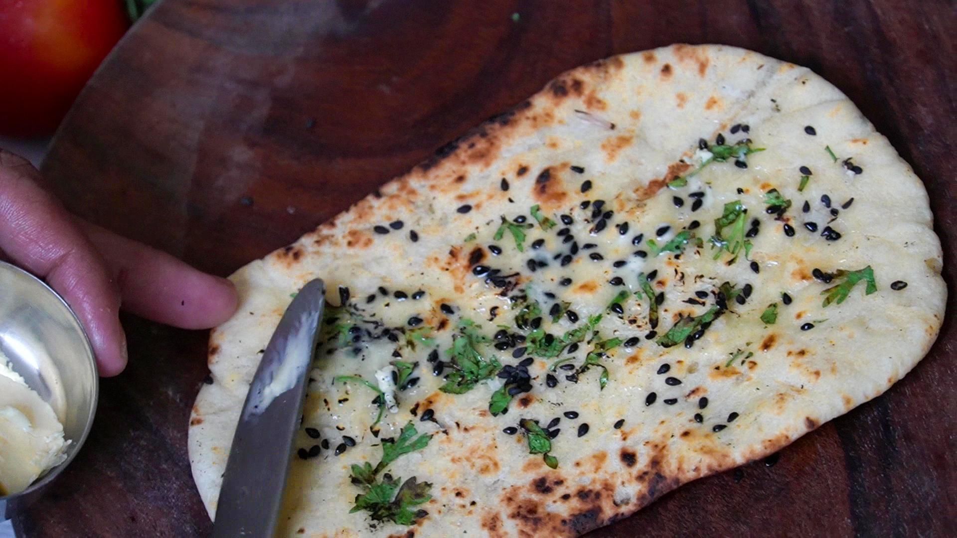 Butter Garlic Naan (Spicy Indian Flat Bread) : 7 Steps (with Pictures ...