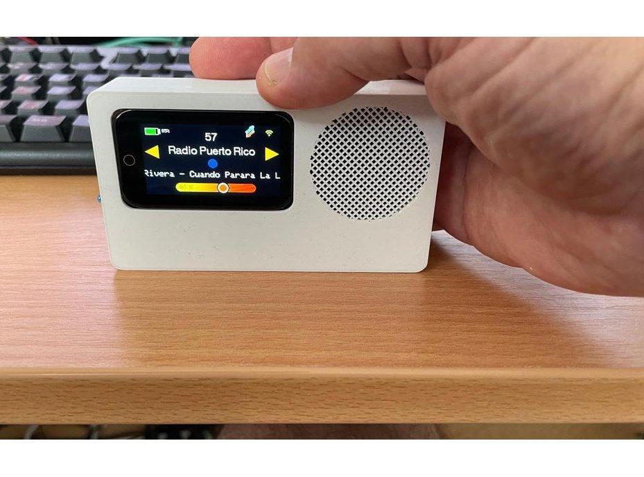 Internet Radio With Touch Screen Based on the ESP32 - Instructables