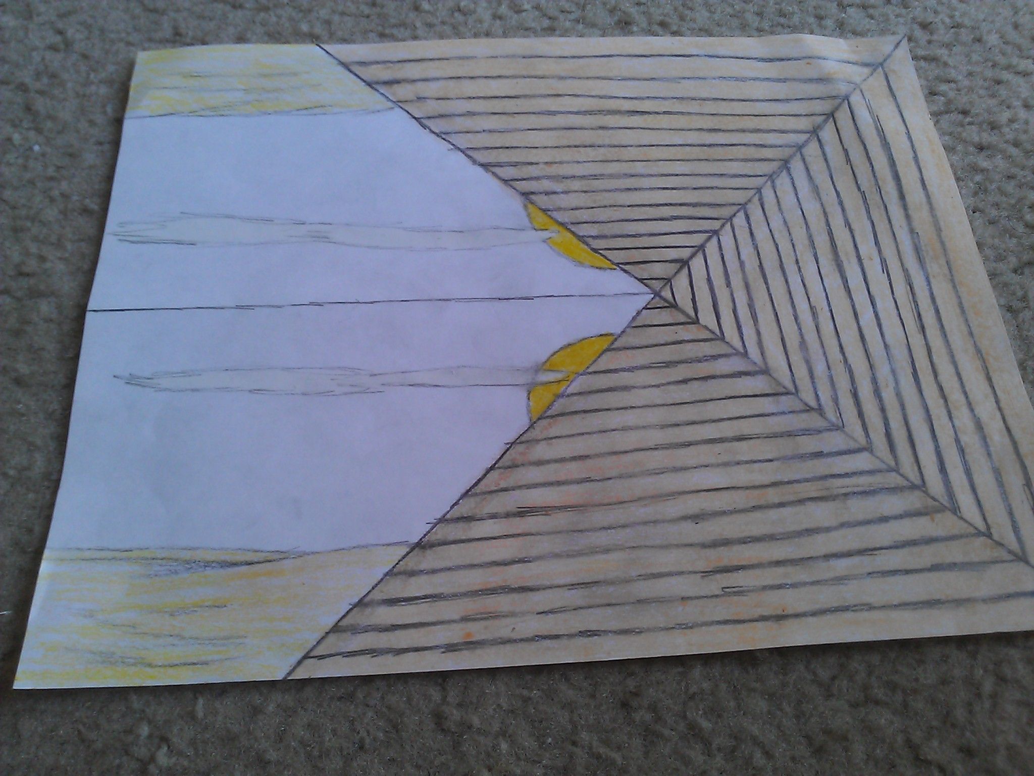 Paper 3D Pyramid : 16 Steps - Instructables