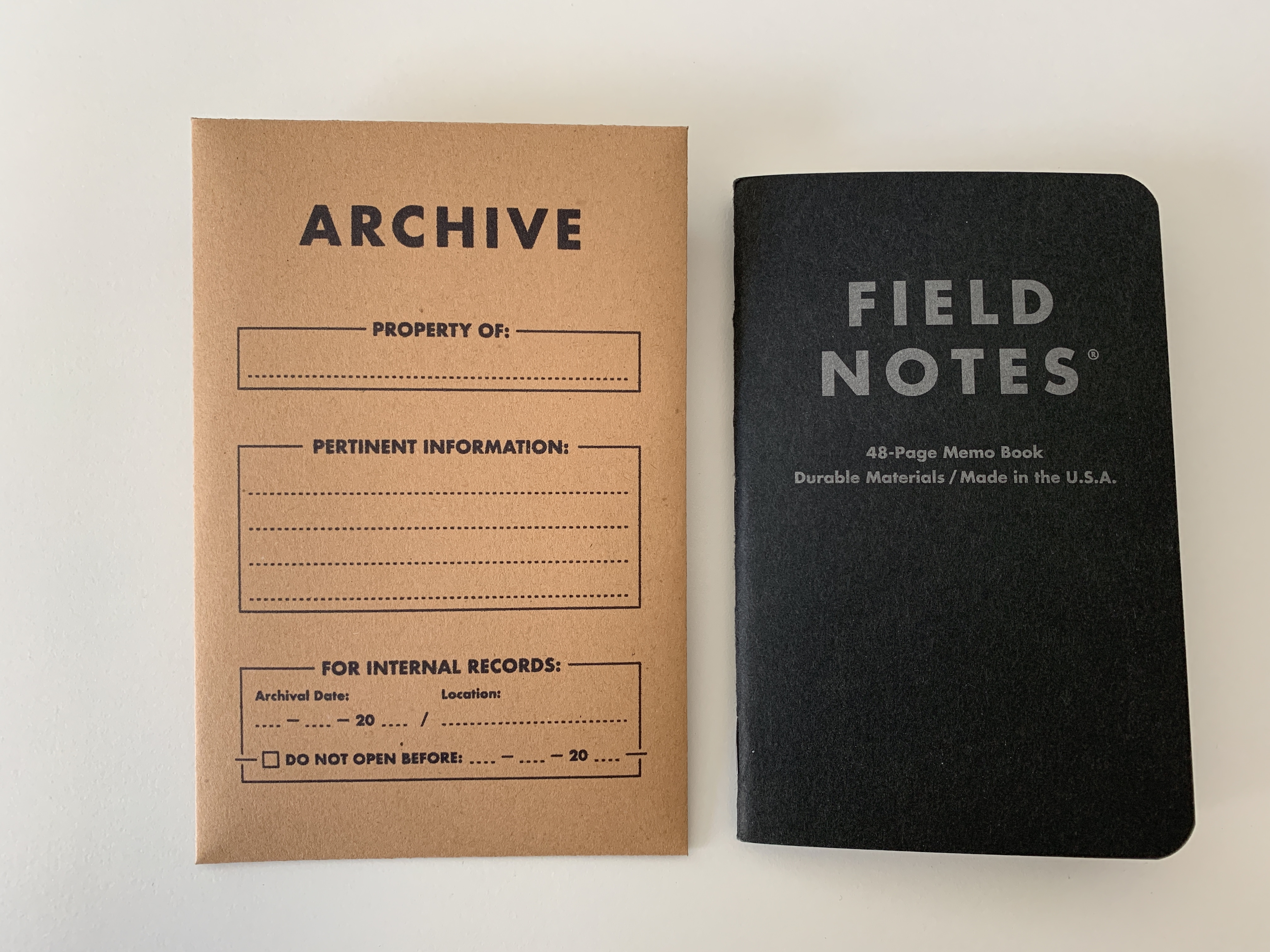 Field Notes Archival Envelopes : 7 Steps (with Pictures) - Instructables
