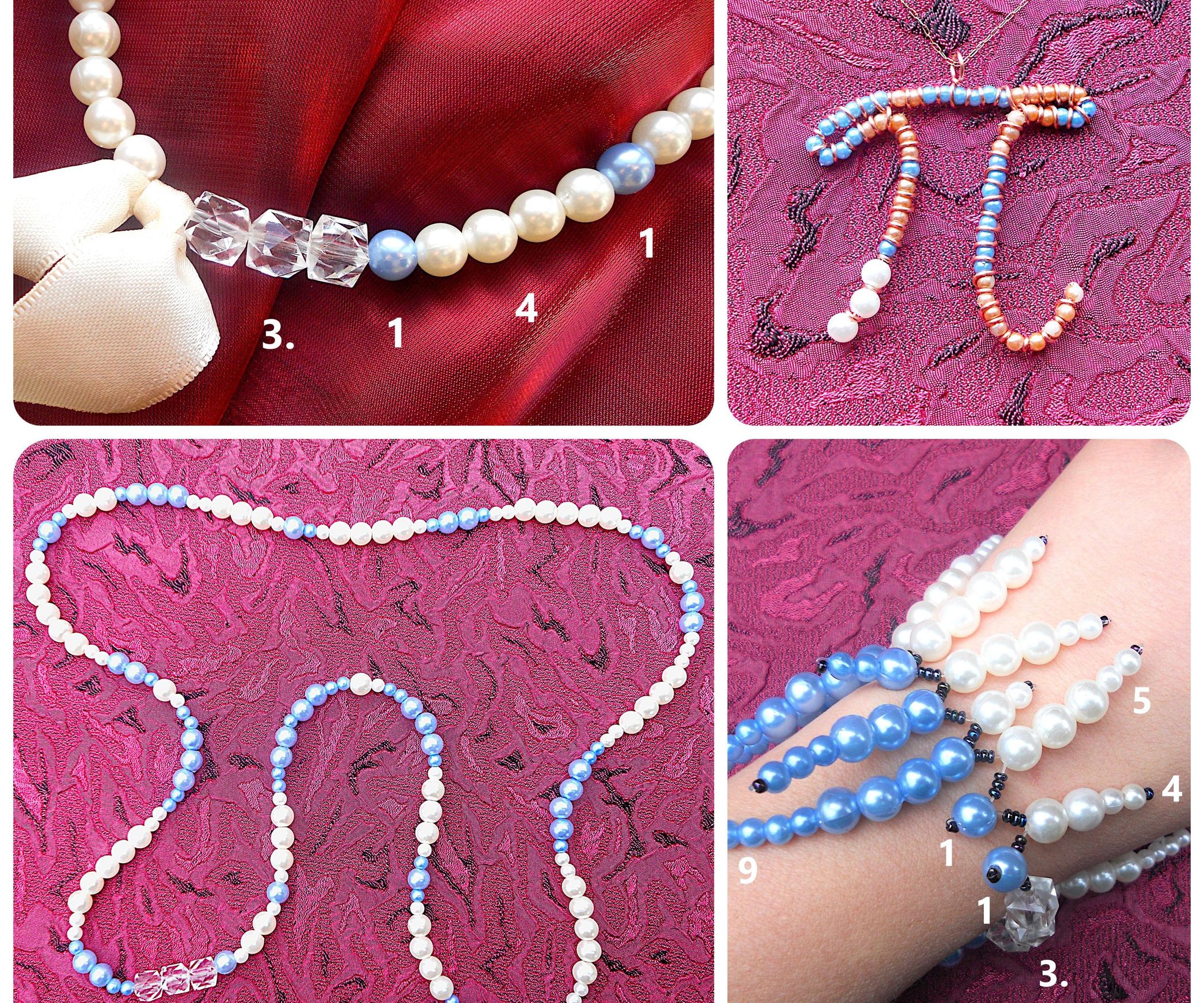 Pi-Beaded Jewelry: Necklace, Bracelet and Pendant : 15 Steps (with ...