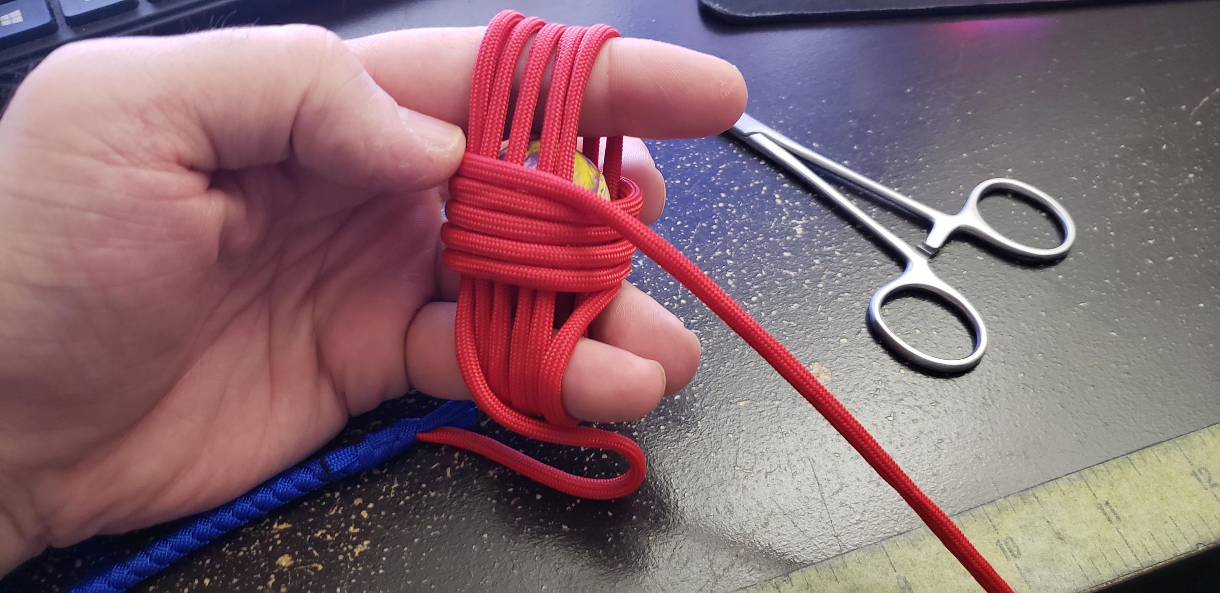 Tygra's Bolo-Whip With Paracord in 16 Plait : 9 Steps (with Pictures ...