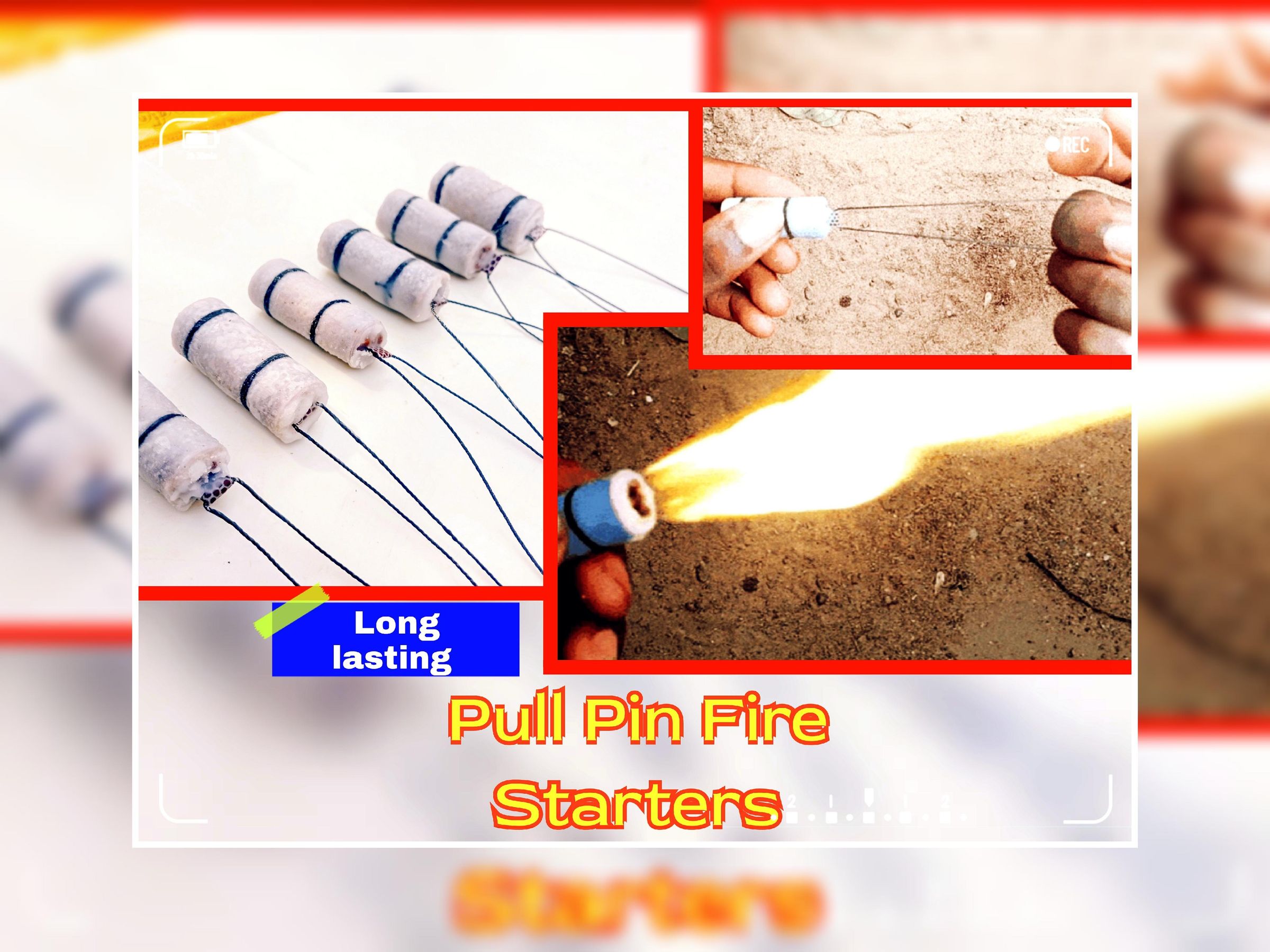 Make Your Own Pull Pin Fire Starters! : 5 Steps (with Pictures ...