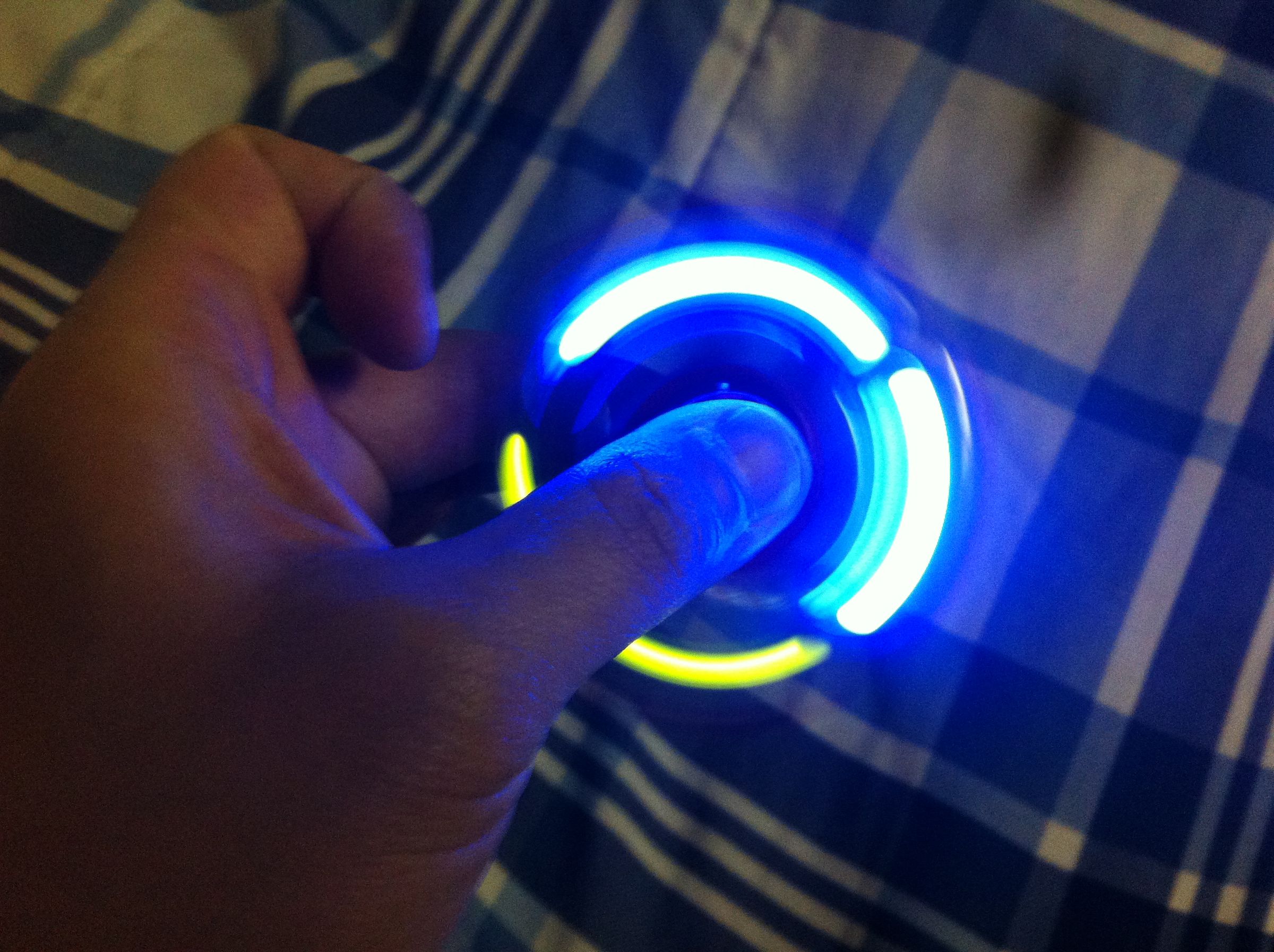 Homemade LED Fidget Spinner : 6 Steps (with Pictures) - Instructables