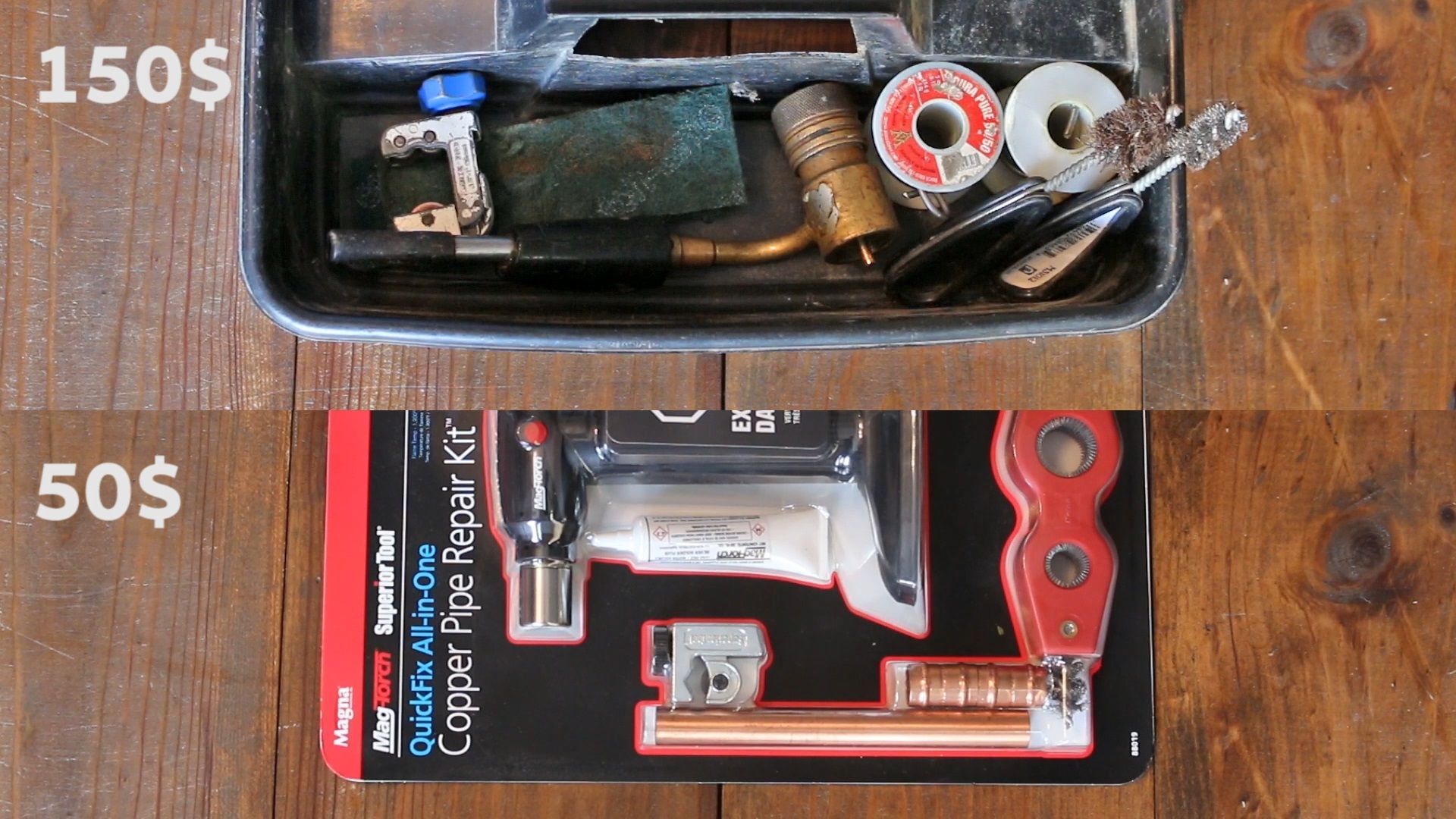 The EASIEST Way to Repair a Copper Pipe! : 4 Steps - Instructables