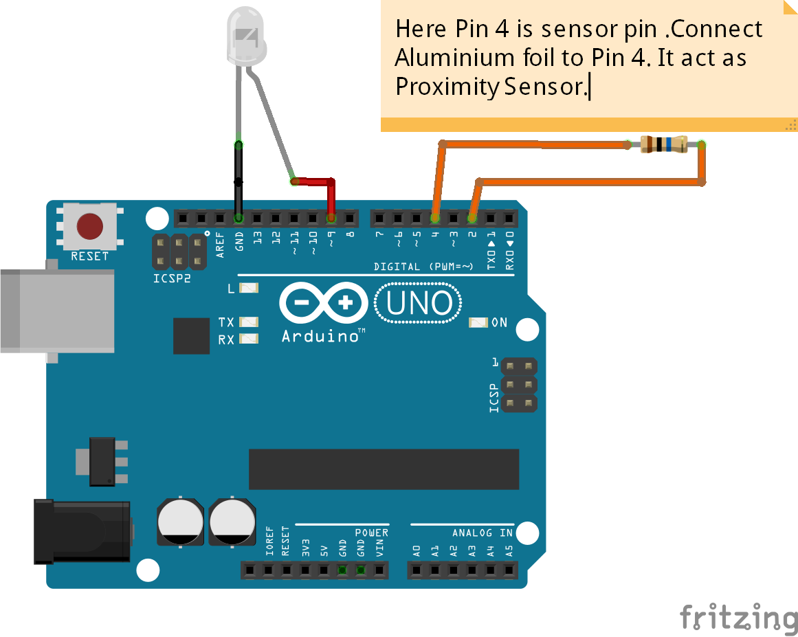 Proximity Lamp Using Arduino : 7 Steps - Instructables