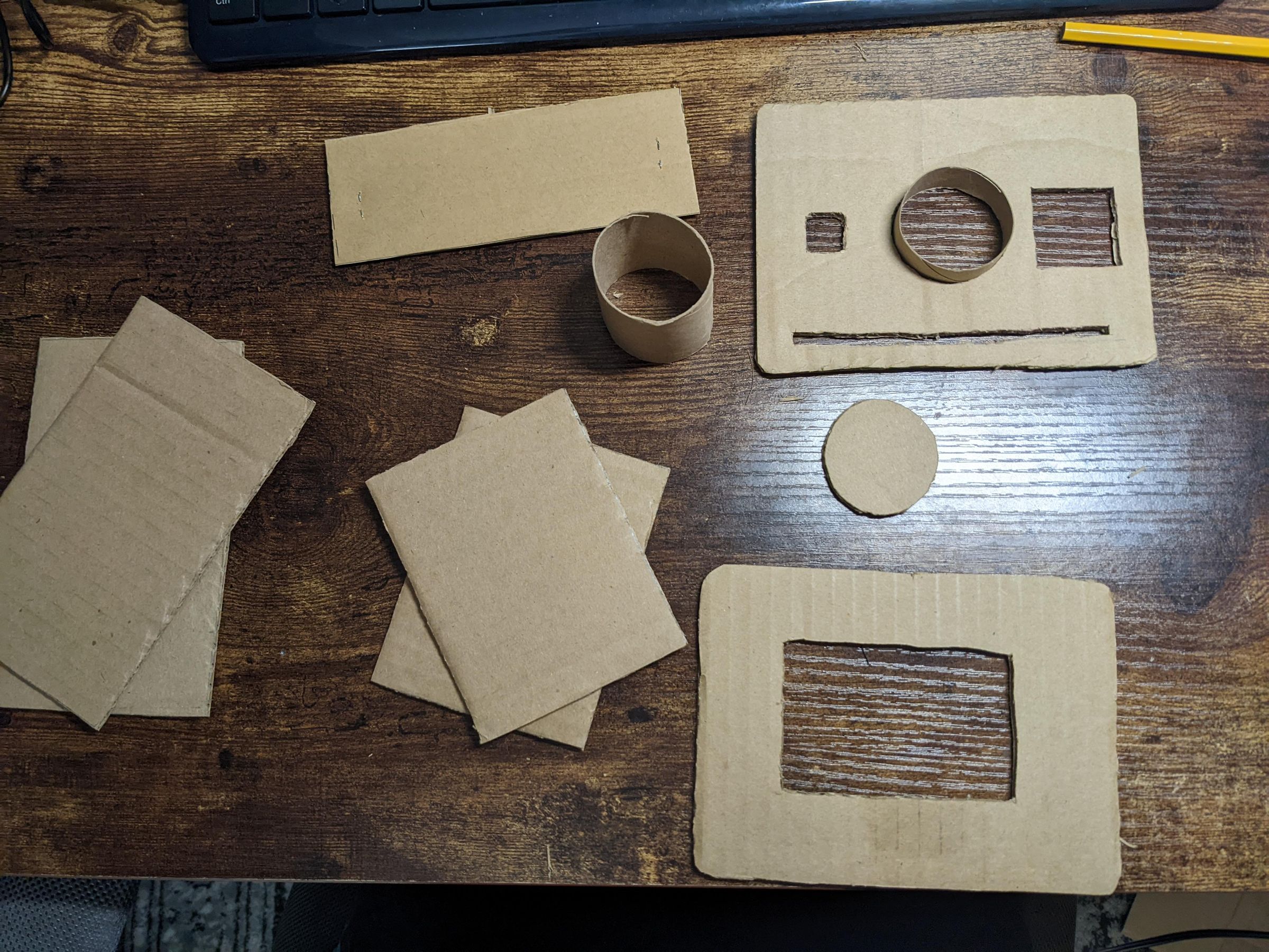 A Cardboard Polaroid Camera: Webcam Holder : 9 Steps (with Pictures ...