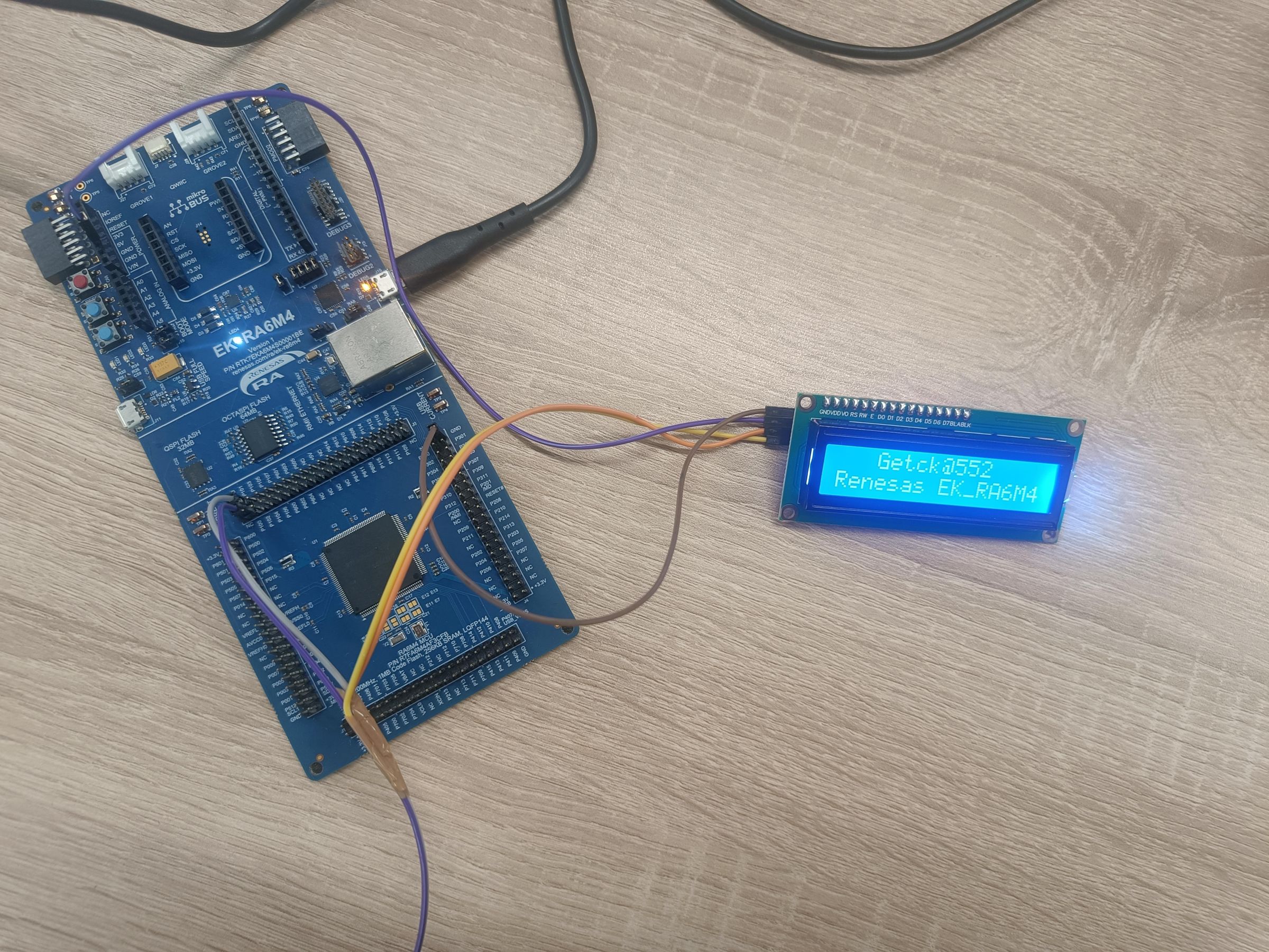 16 by 2 I2C Lcd Interfacing RA : 6 Steps - Instructables