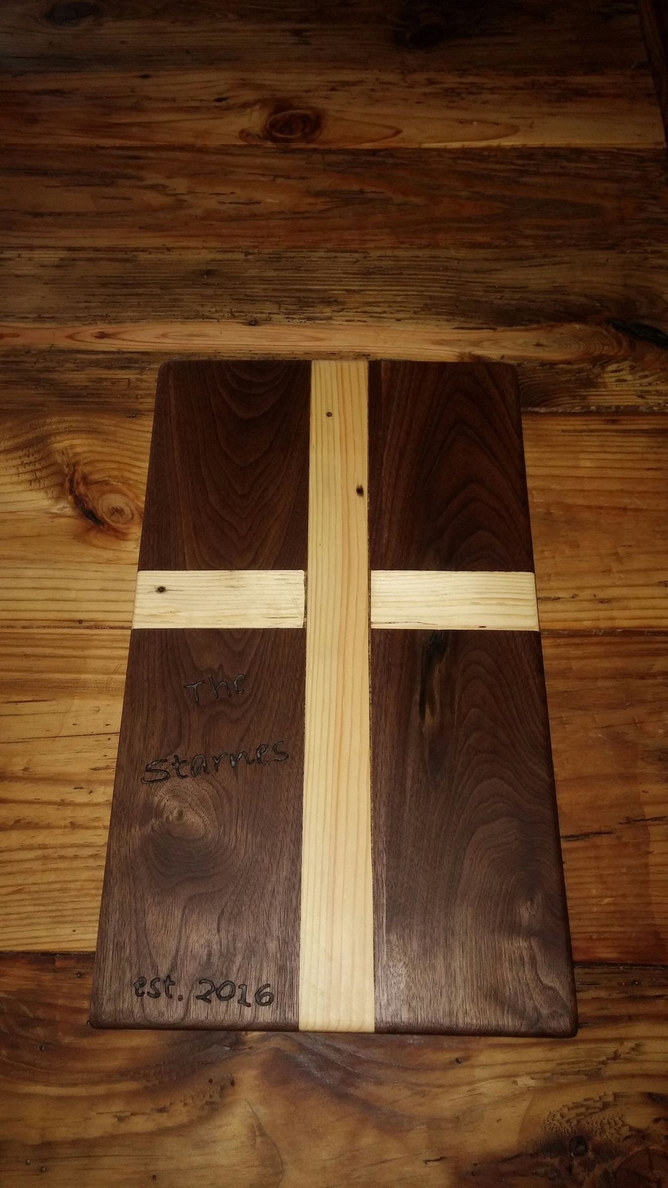Cross Inlay Cutting Board : 11 Steps (with Pictures) - Instructables