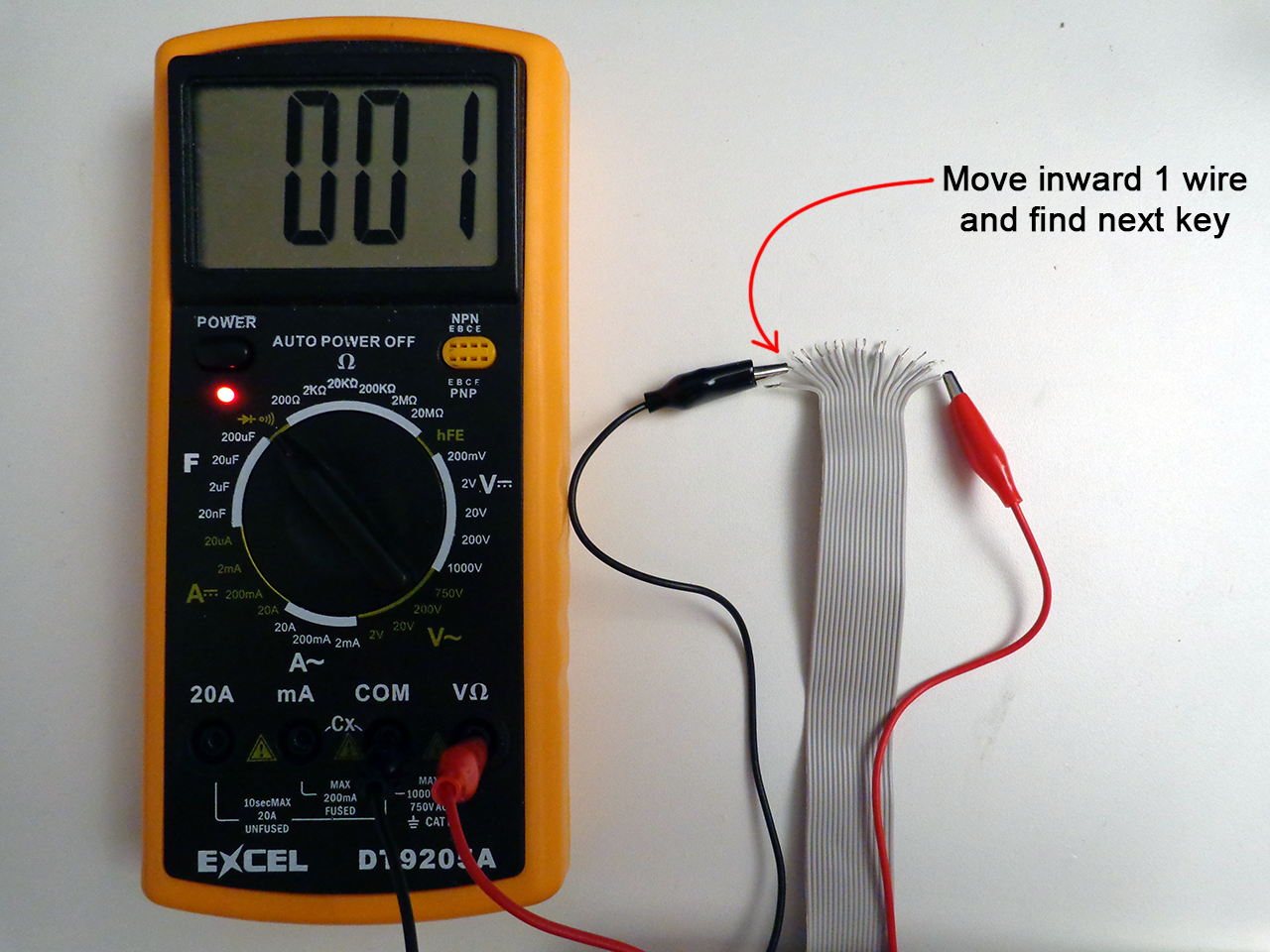 Figuring Out a Key Matrix (Scan Matrix) : 6 Steps (with Pictures ...