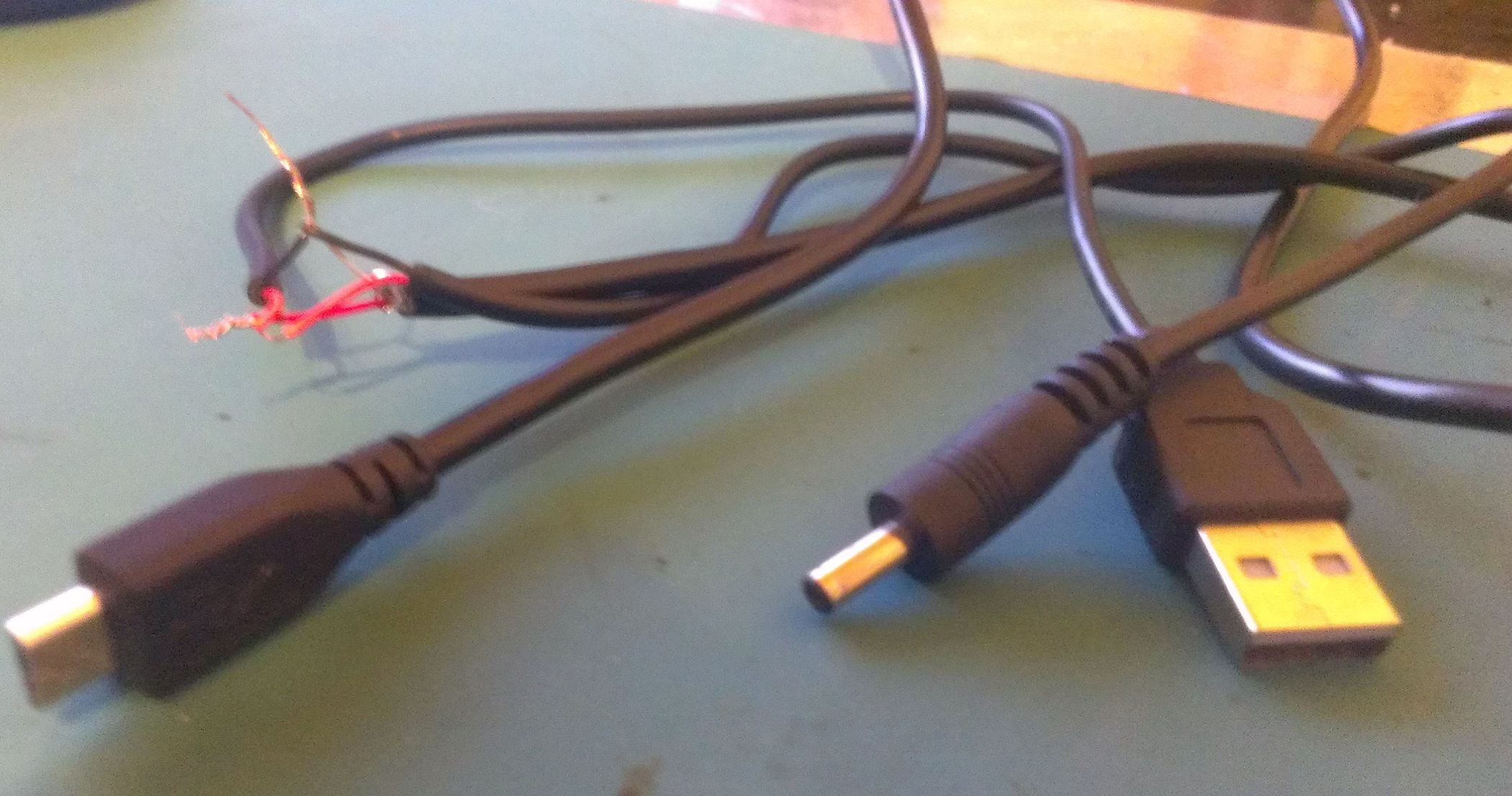 Building a Micro USB-USB-IN/OUT Connector for Solar LED Phone Charger ...