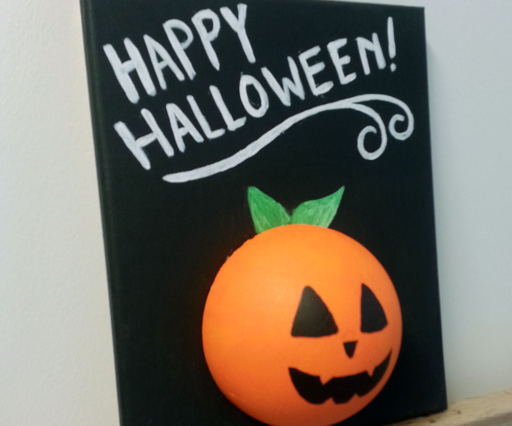 Kids Jack-o'-lantern Halloween Craft : 7 Steps (with Pictures ...