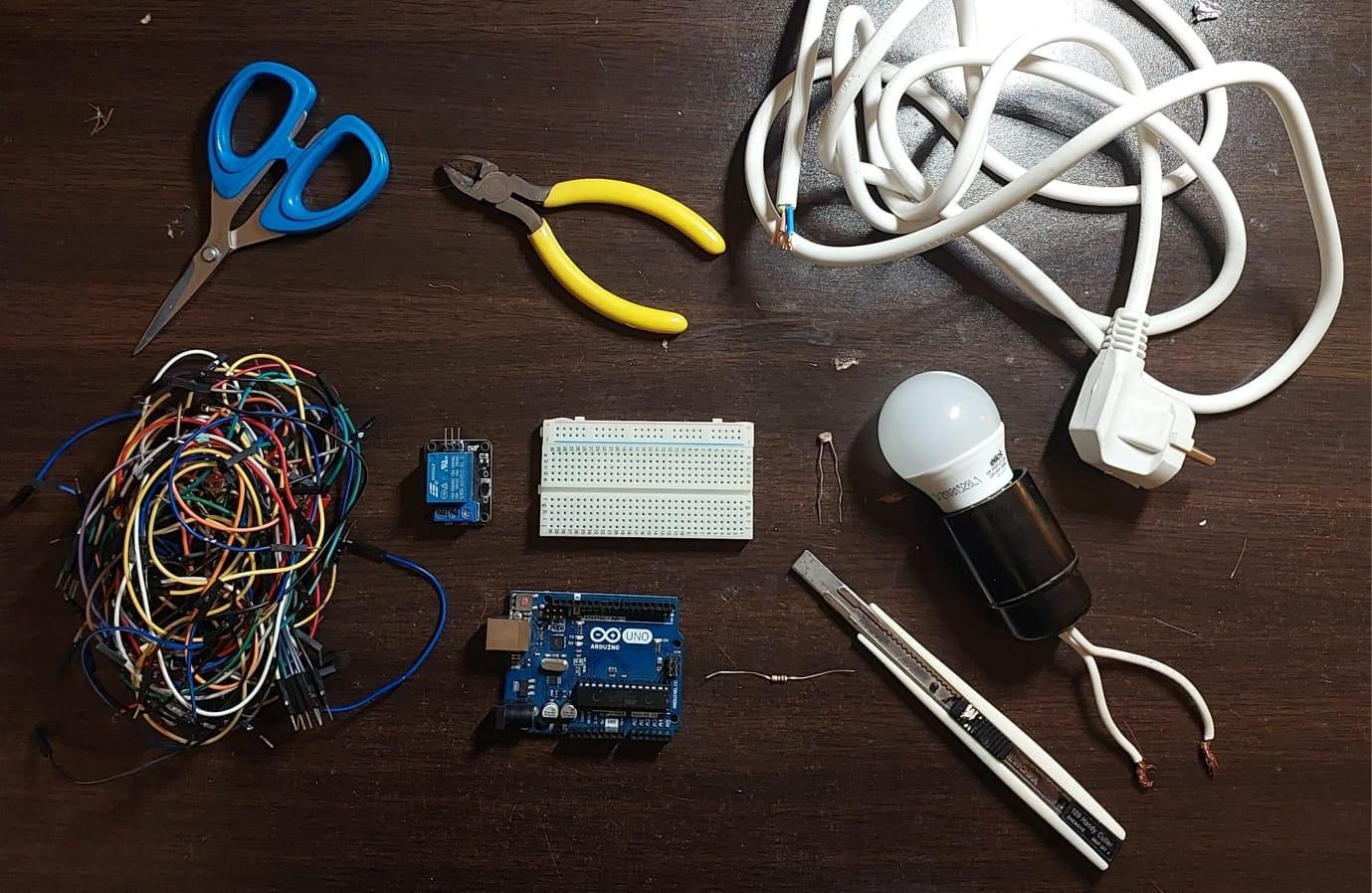 LDR AND RELAY USING ARDUINO - Instructables