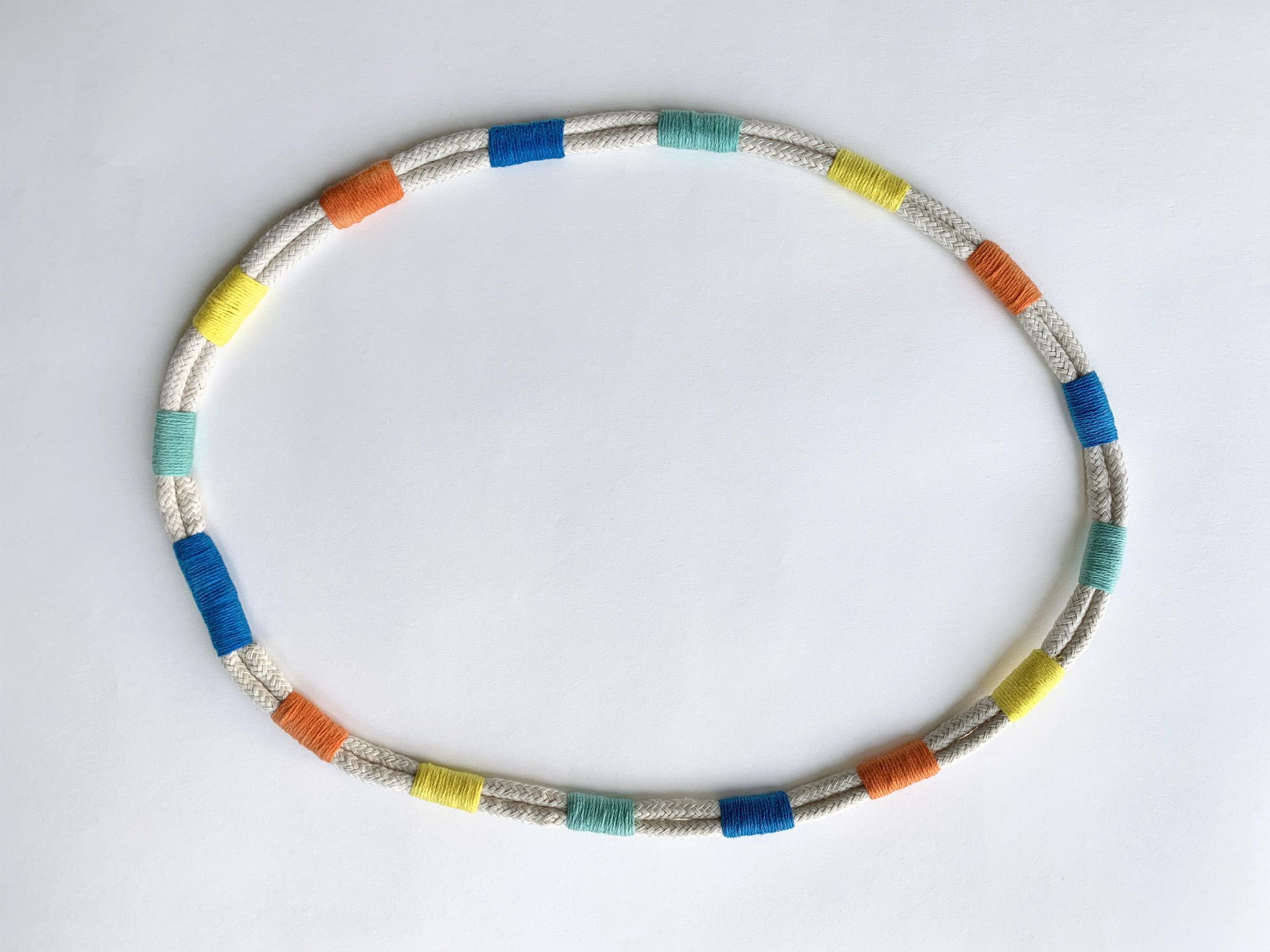 Colorful Rope Macrame Knot Necklace With Tassel : 8 Steps (with ...