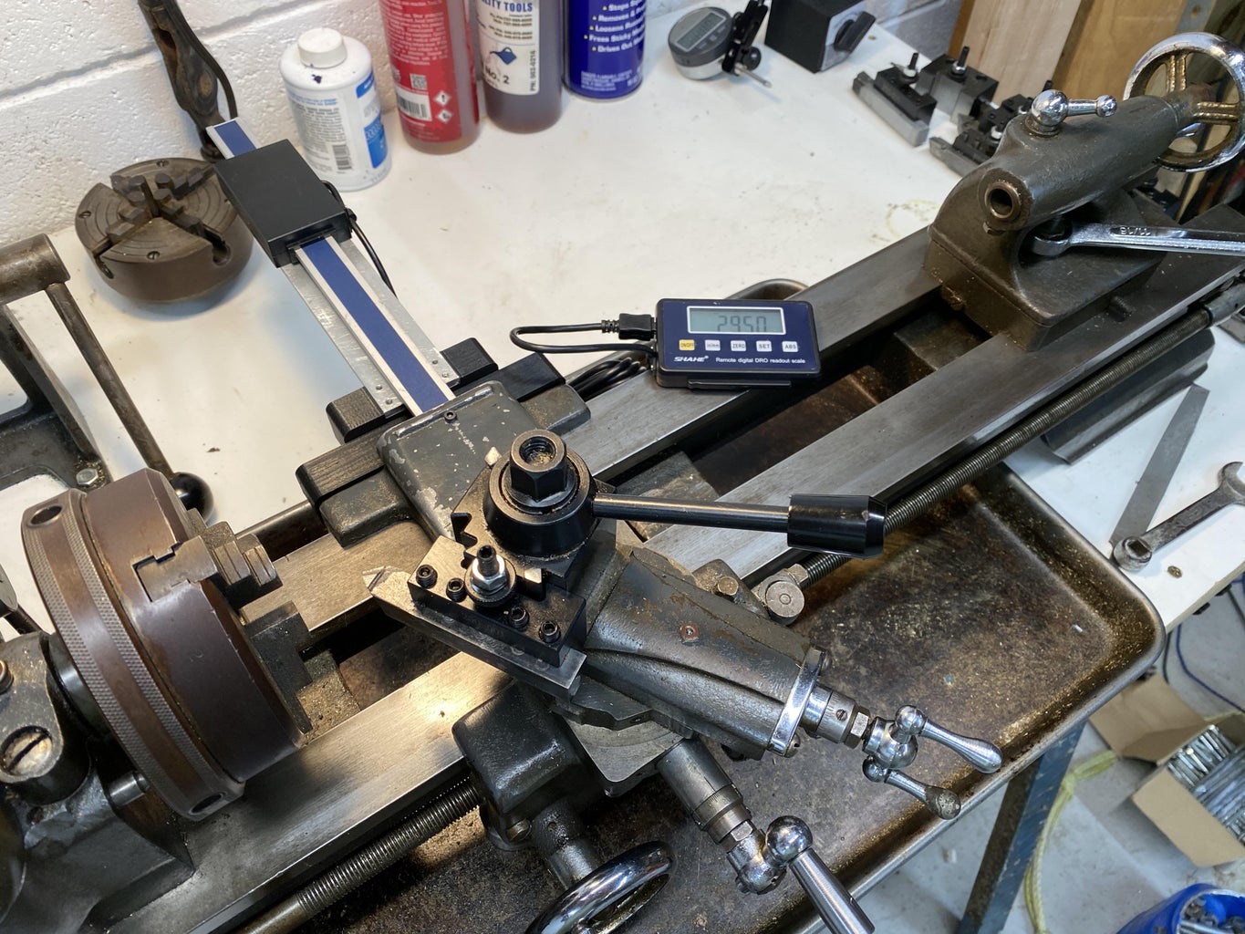 Cross Slide Dro For The Craftsman 101 Instructables