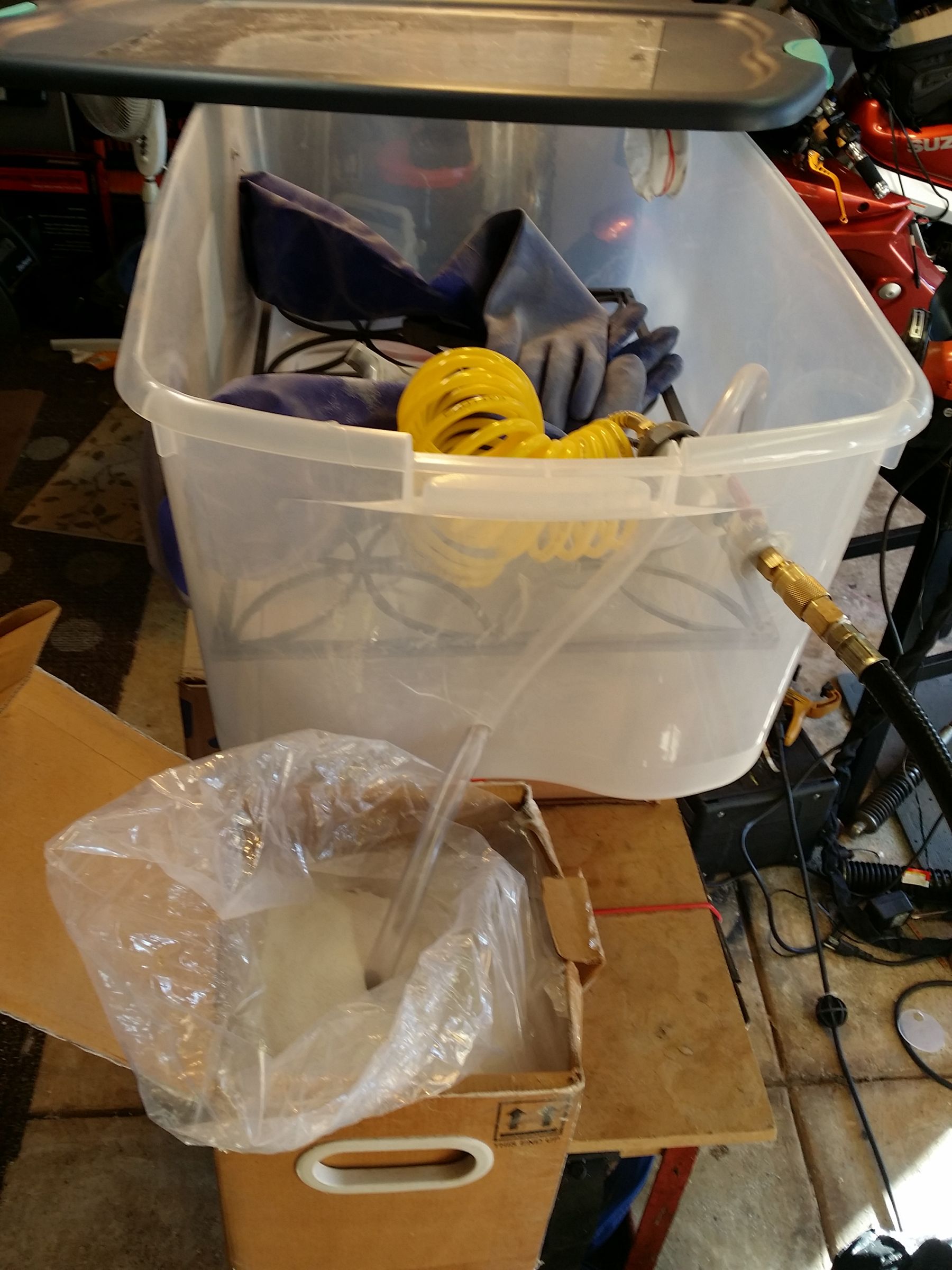 DIY Sand Blaster $50 in an Hour : 4 Steps (with Pictures) - Instructables