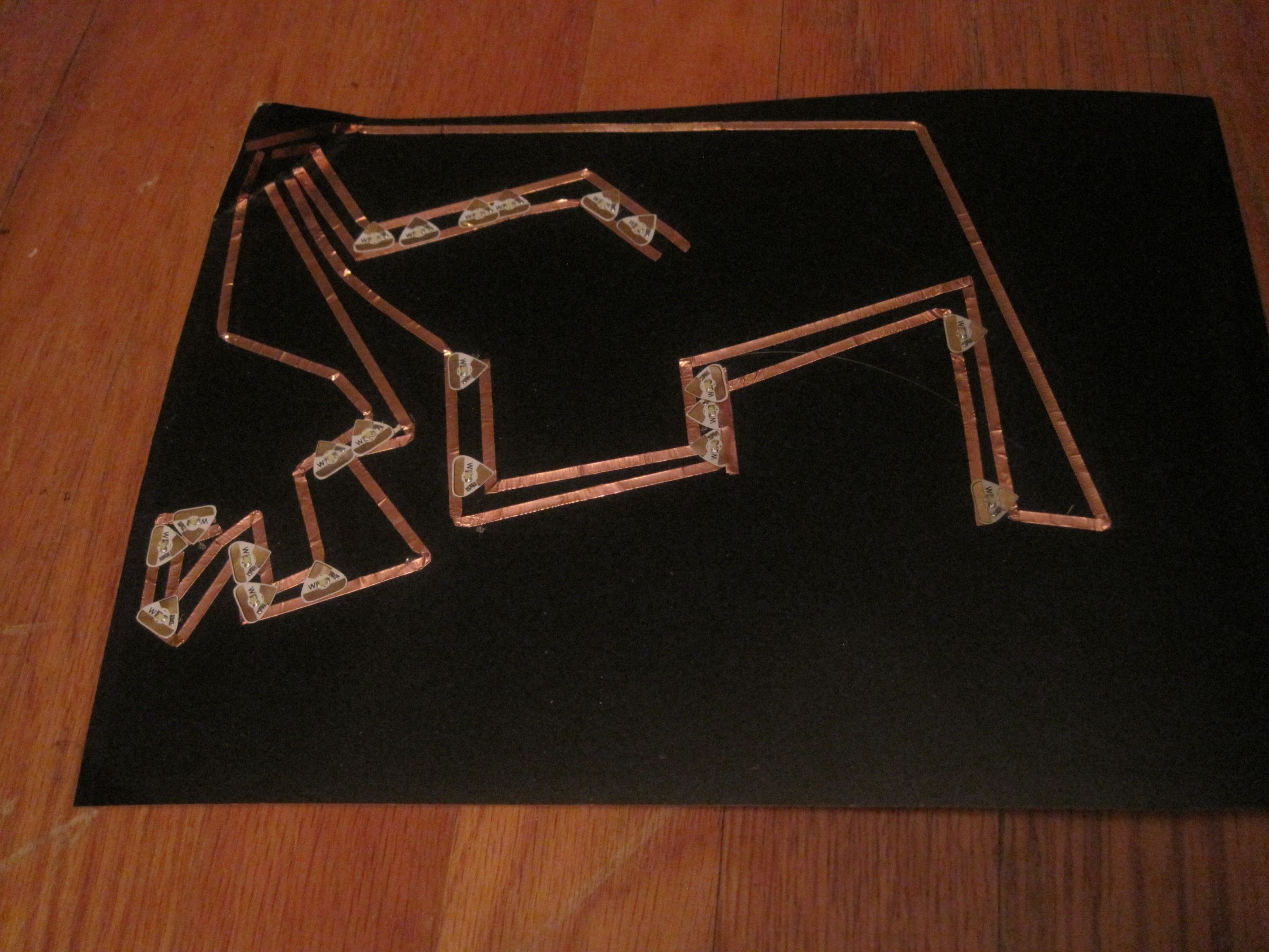 LED Constellations Using Chibitronics : 6 Steps - Instructables