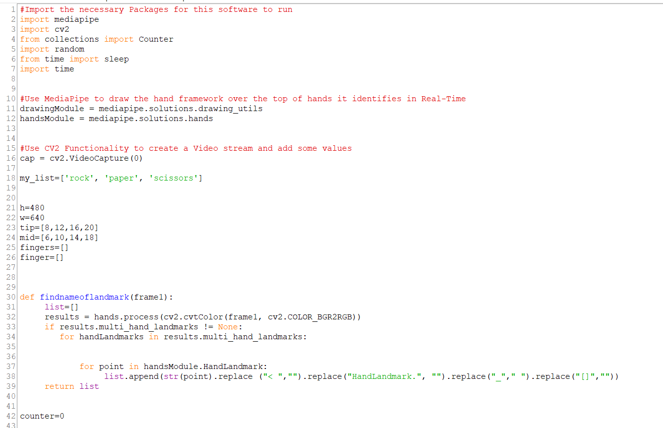 Rock Paper Scissors With Open CV : 5 Steps - Instructables